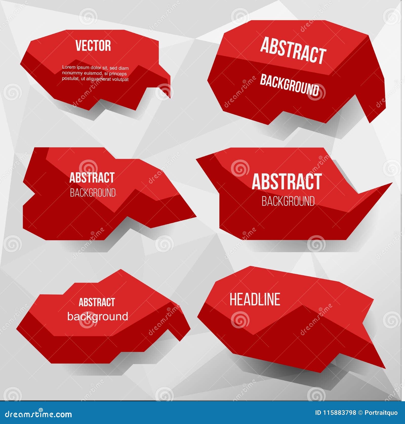 Red Abstract Base for the Text Stock Vector - Illustration of ...