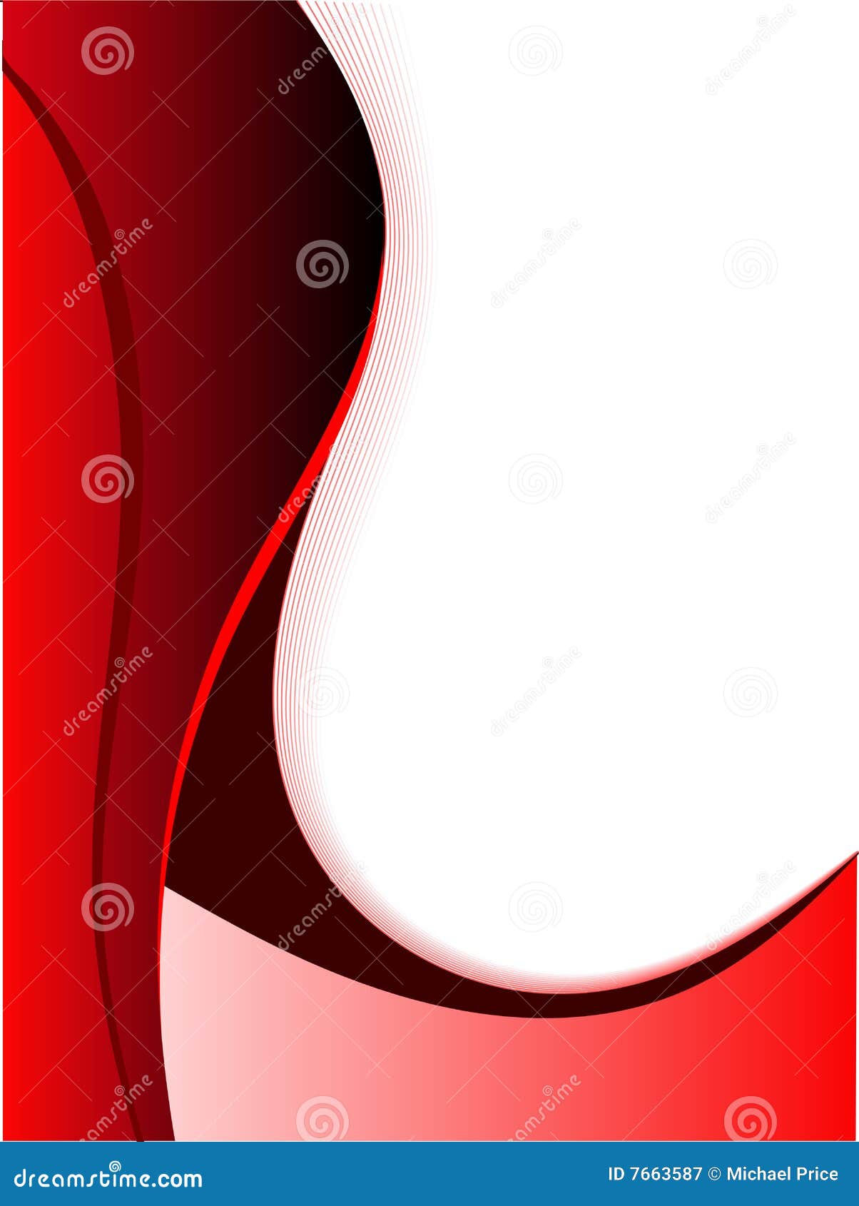 Red Abstract Business Template Stock Vector - Illustration of ...