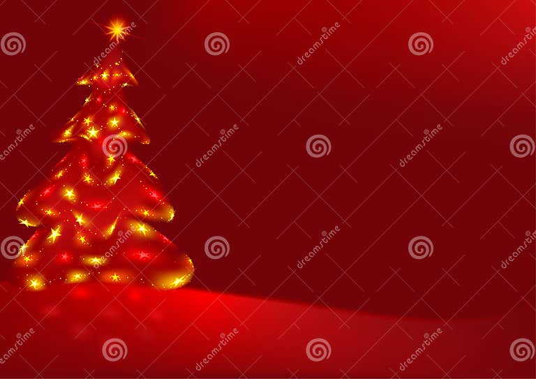 Red Abstract Christmas stock vector. Illustration of graphic - 3332619