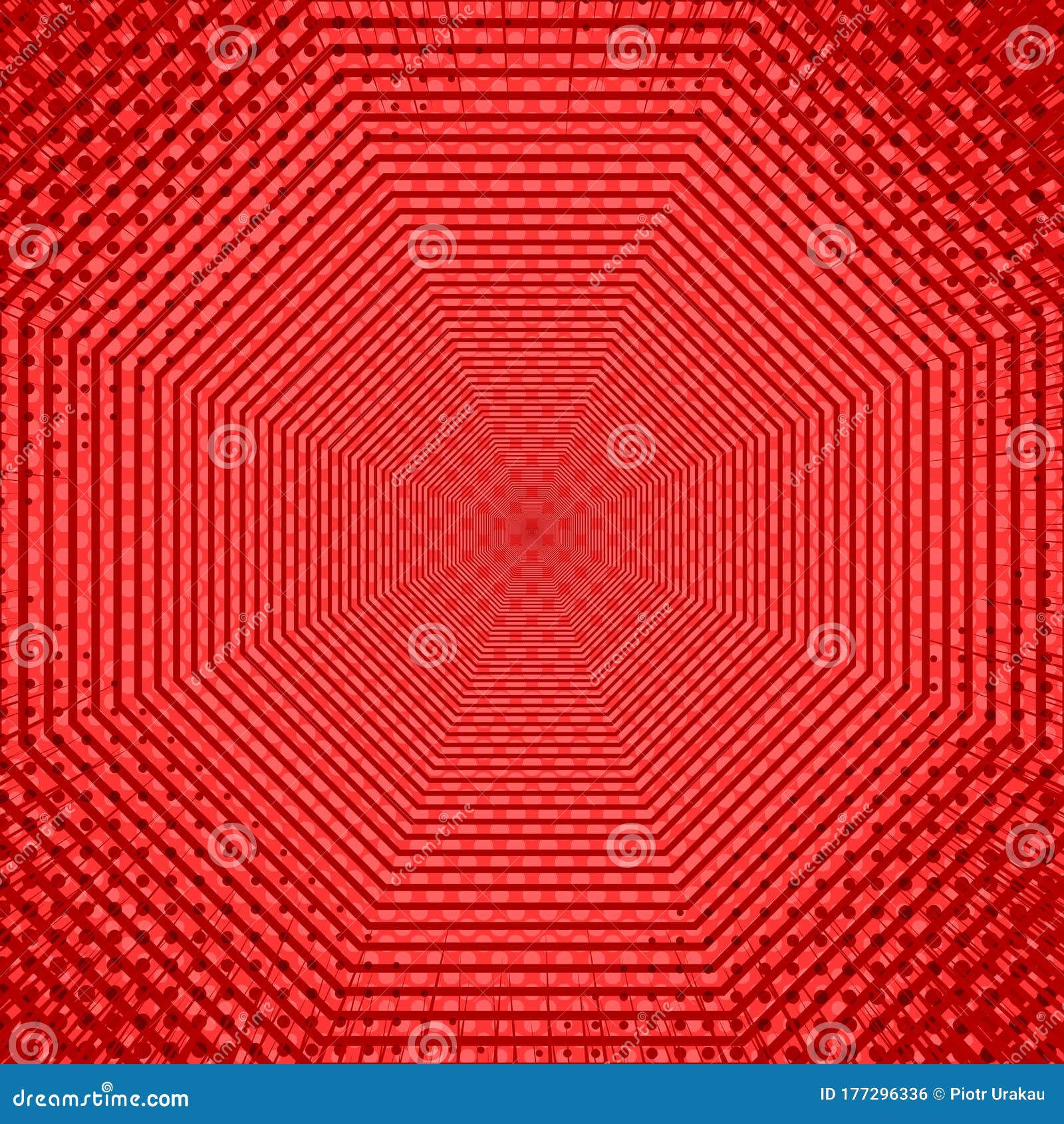 Red Abstract Comic Background Stock Vector - Illustration of background ...