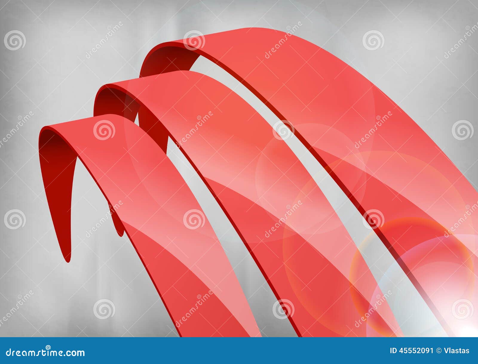 Red Abstract Curves stock vector. Illustration of design - 45552091