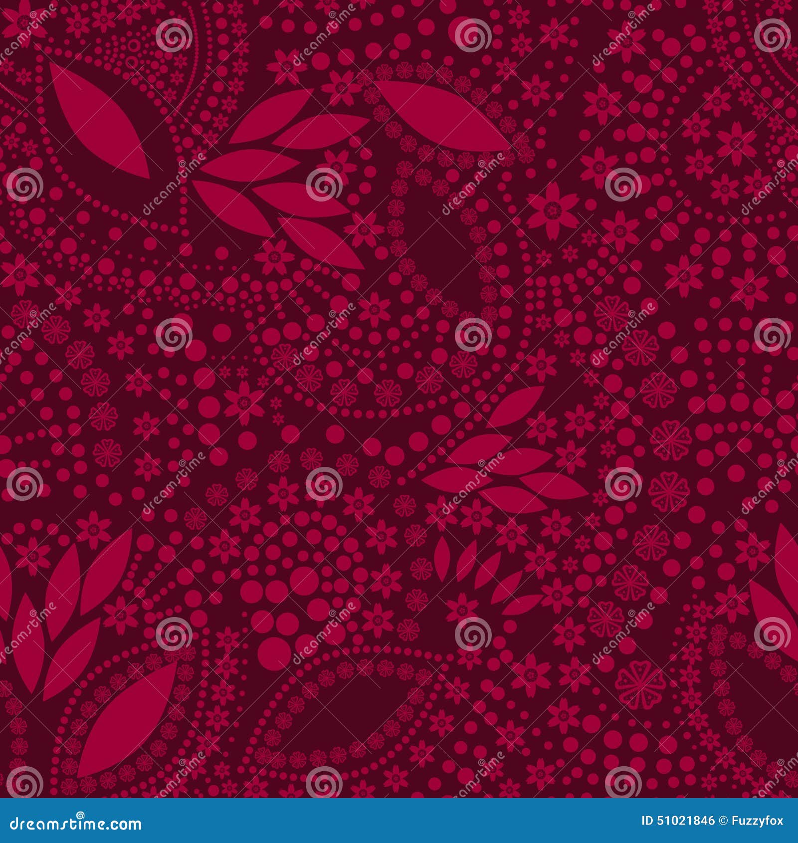 Red Abstract Cute Background Seamless Pattern Stock Illustration ...