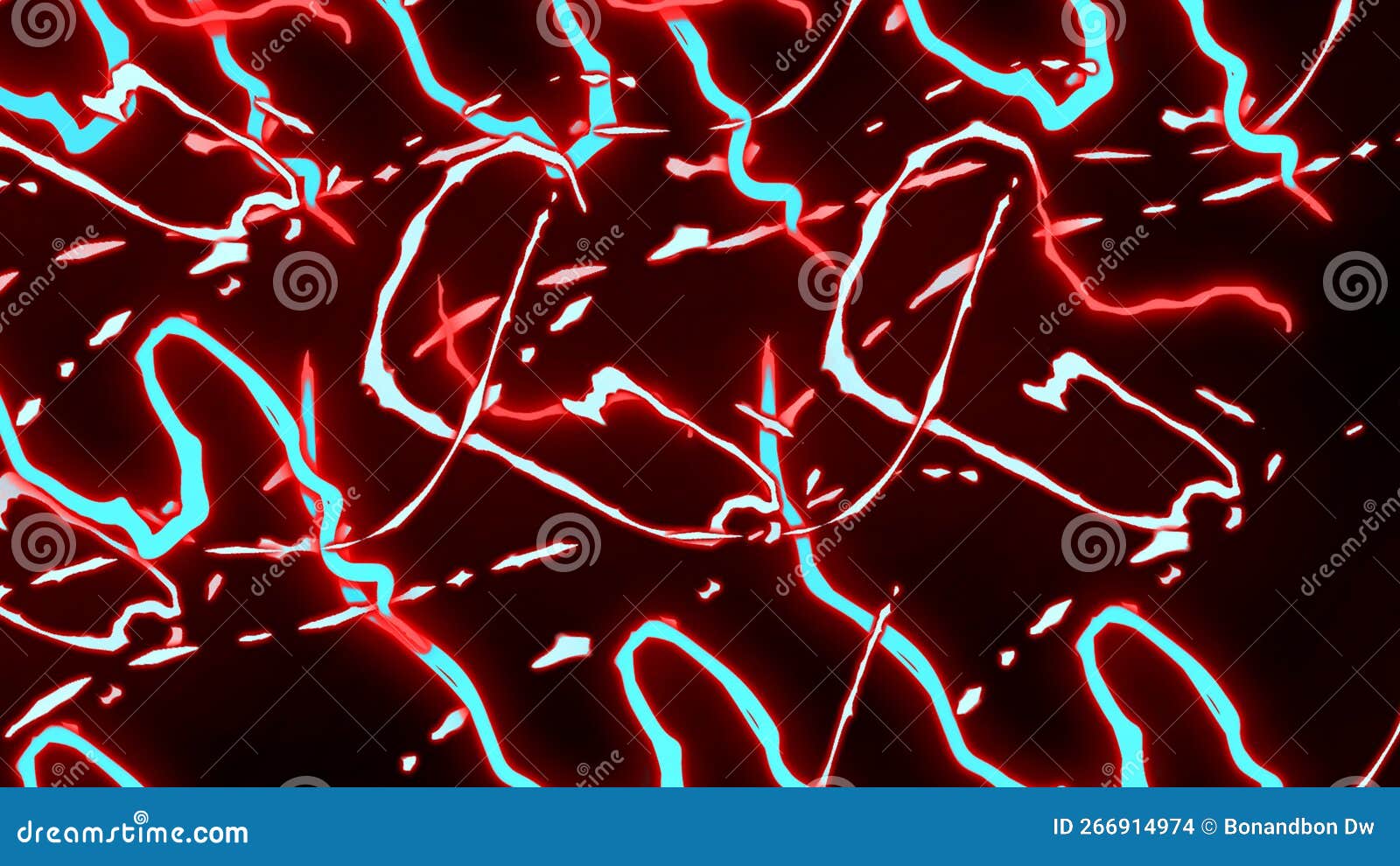 Red Abstract Energy Light Strings or Waves Background Stock ...