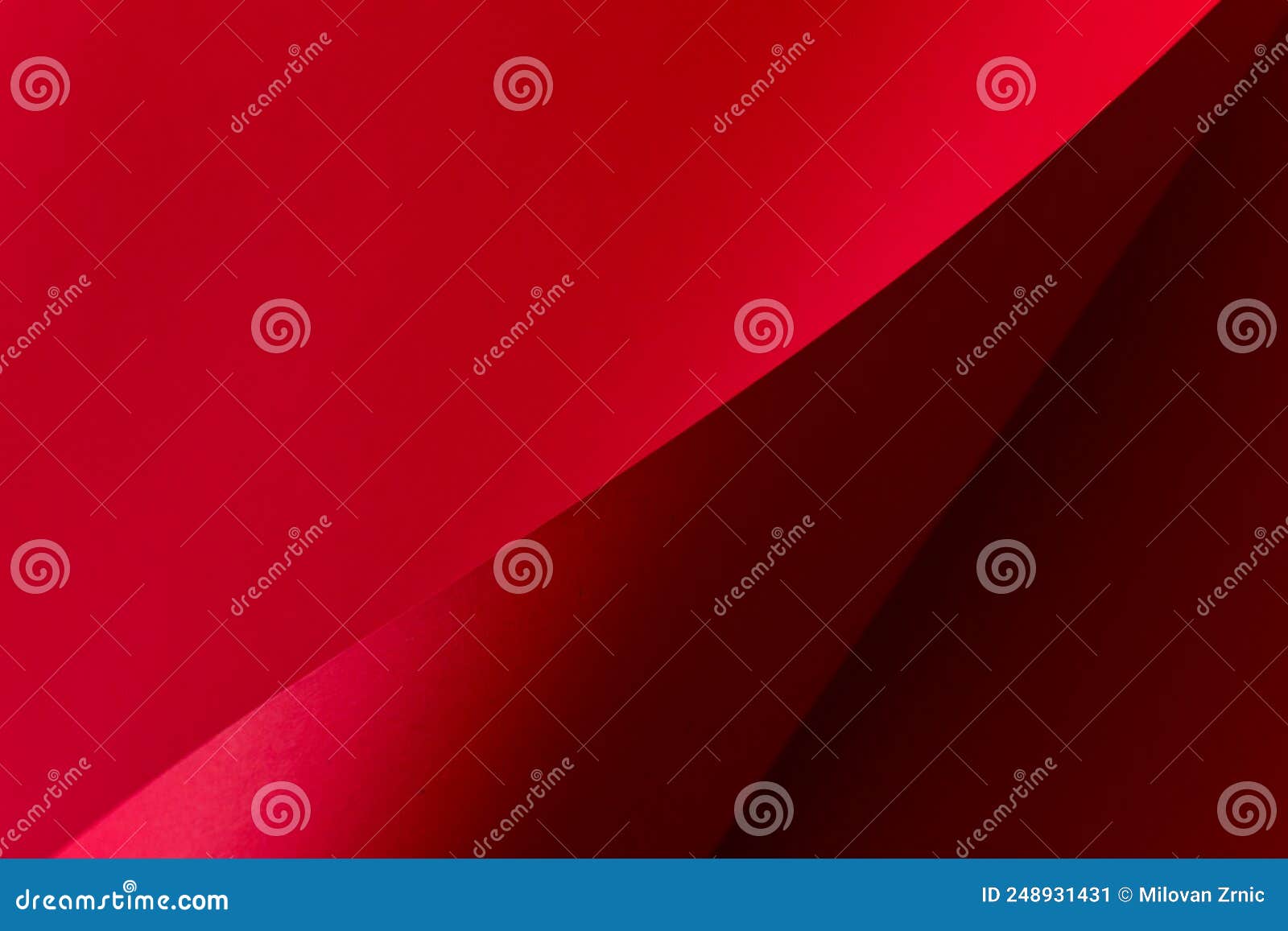 Red Abstract Folded Paper Background Stock Illustration - Illustration ...
