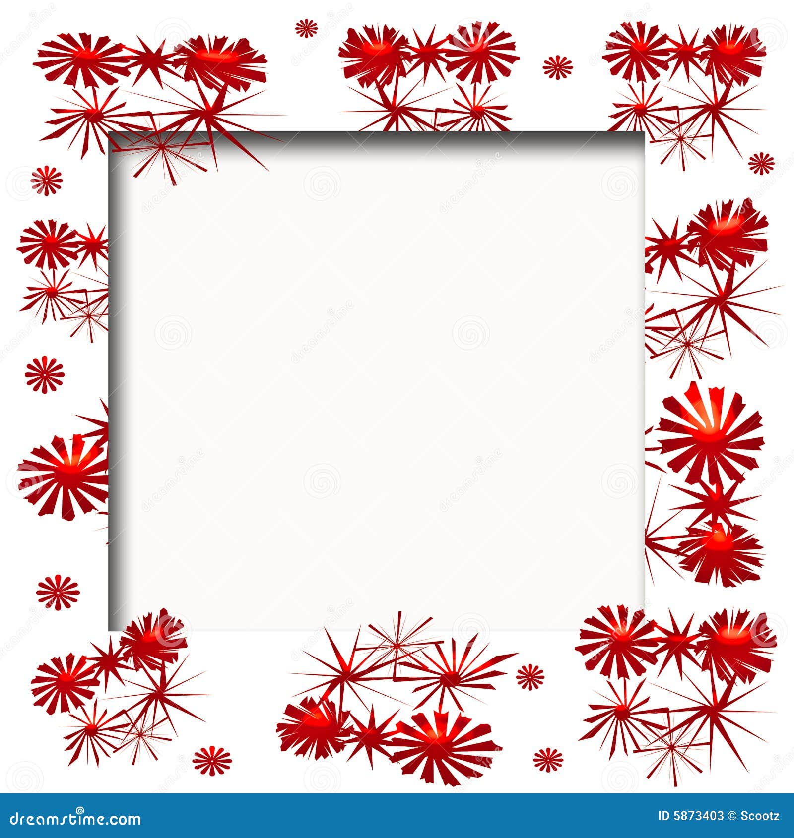 Red abstract frame stock illustration. Illustration of abstract - 5873403