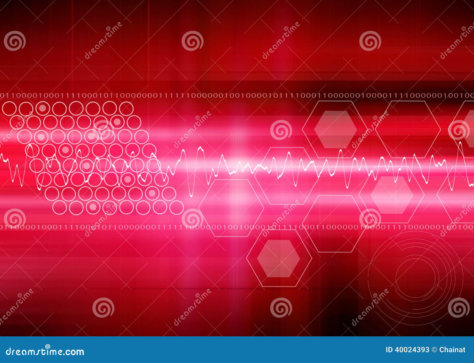 Red Abstract Futuristic Background Stock Illustration - Illustration of ...