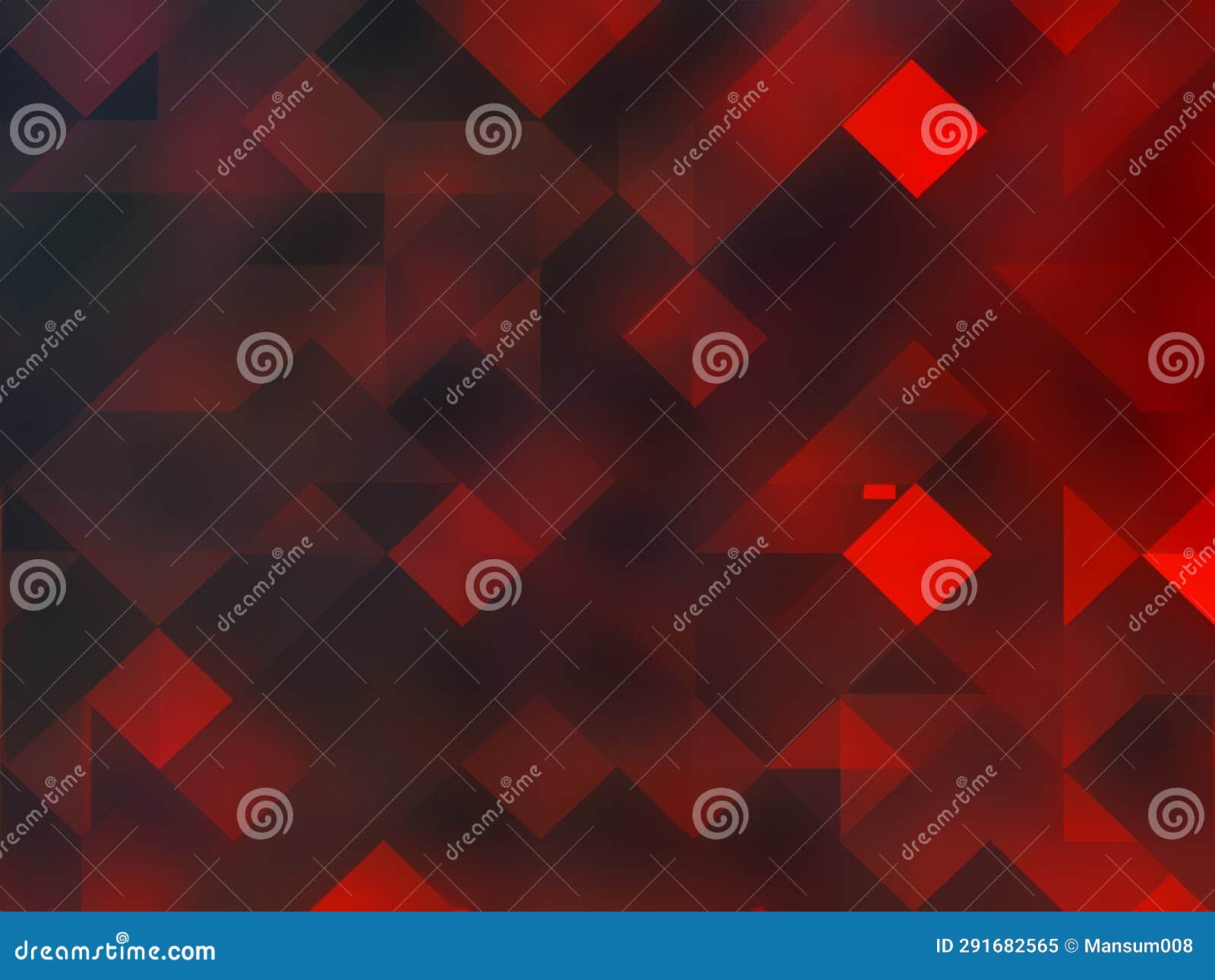 Red Abstract Geometric Background Illustration Stock Illustration ...