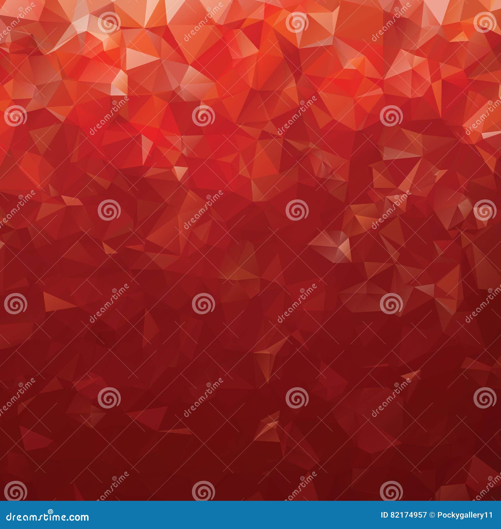 Red Abstract Gradient Polygon Stock Vector - Illustration of label ...