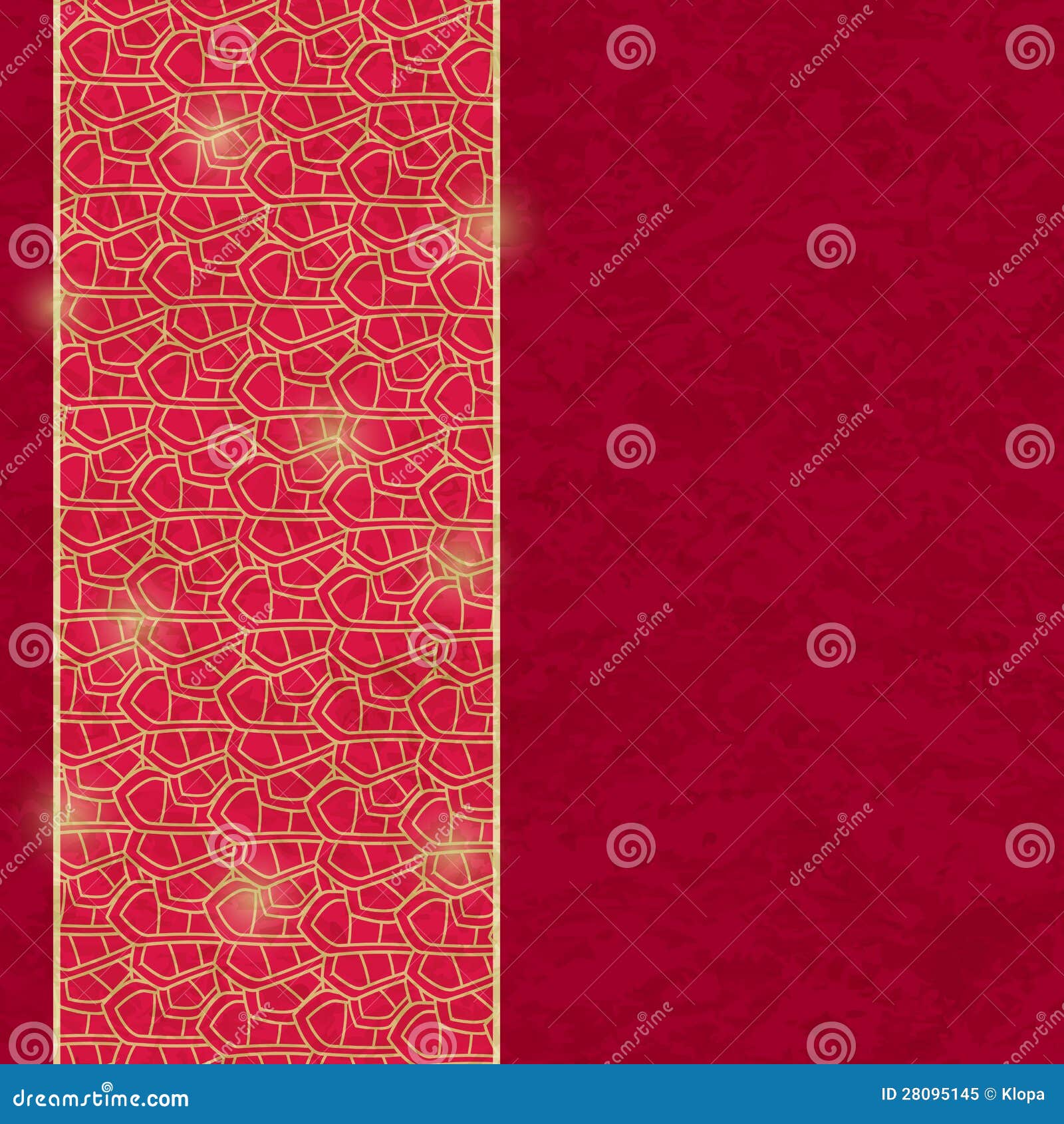 Red Abstract Greeting Card stock illustration. Illustration of graphic ...