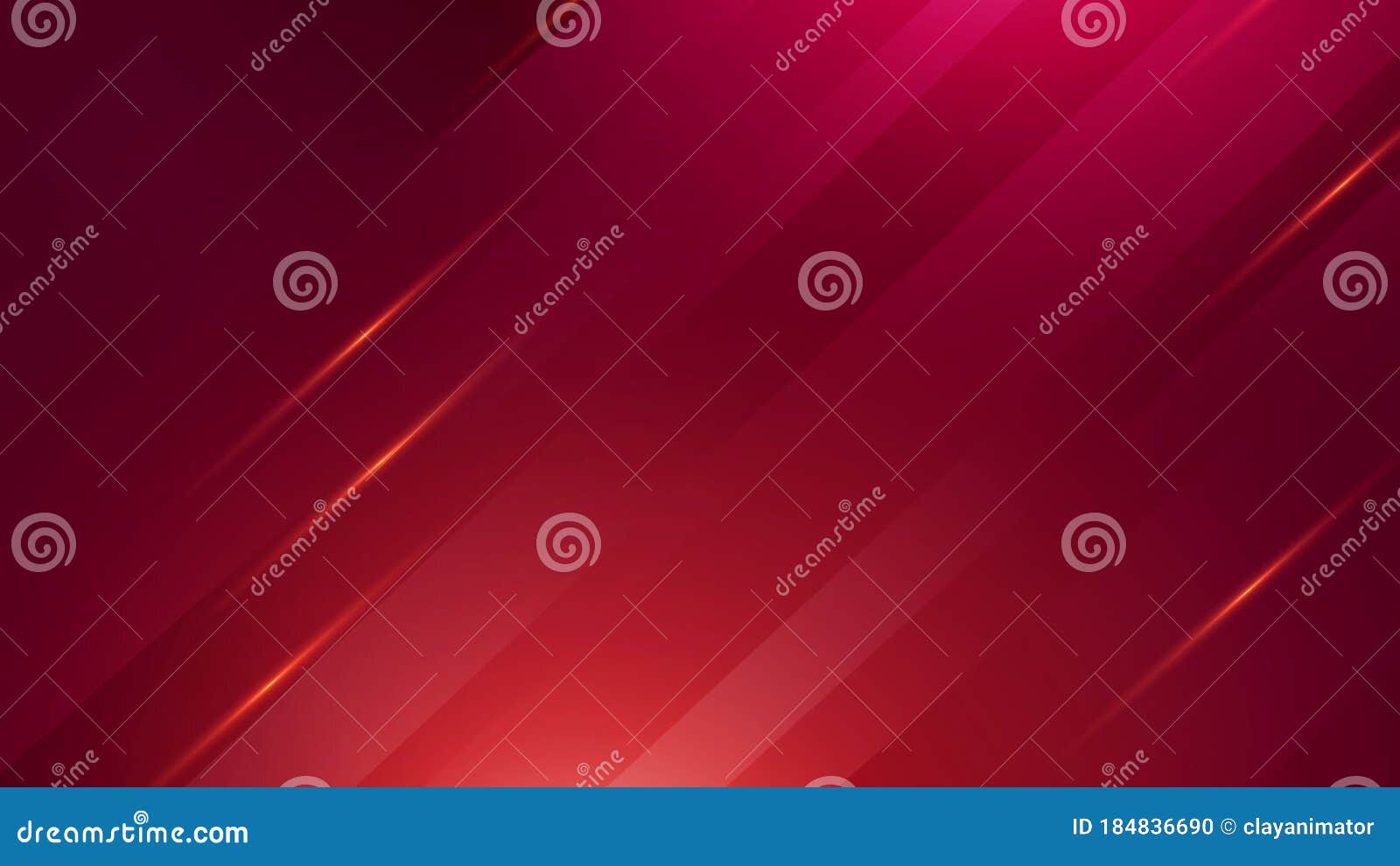 Red Abstract Lights Background. Seamless Loop Stock Footage - Video of ...