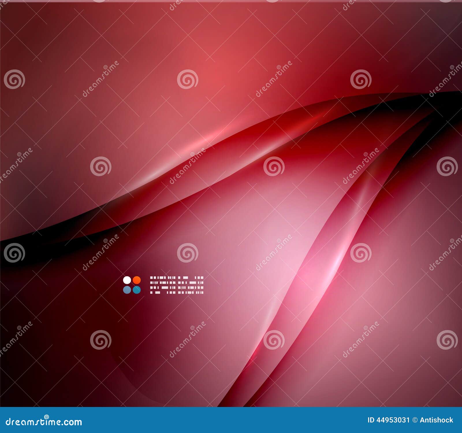 Red Abstract Lines Background Stock Vector - Illustration of abstract ...