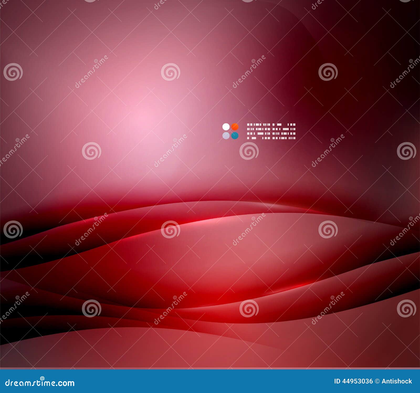 Red Abstract Lines Background Stock Vector - Illustration of background ...