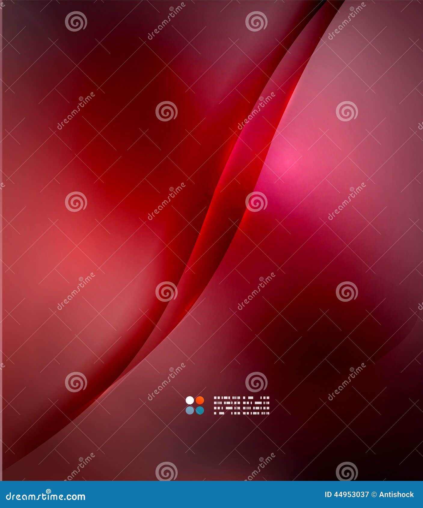 Red Abstract Lines Background Stock Vector - Illustration of abstract ...