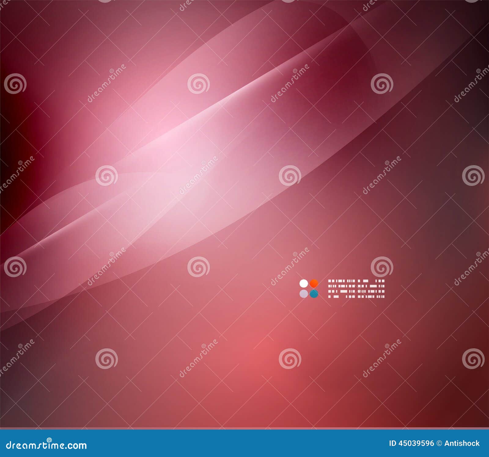 Red Abstract Lines Background Stock Vector - Illustration of border ...