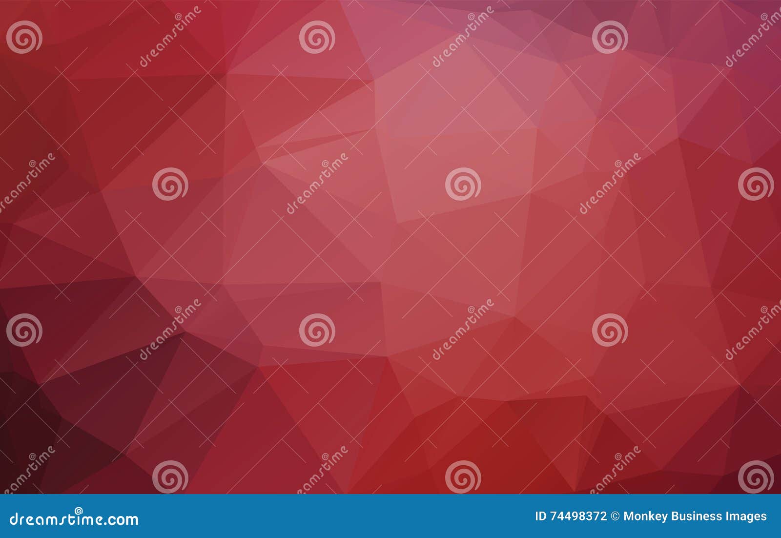 Red Abstract Low Poly Vector Background Stock Vector - Illustration of ...