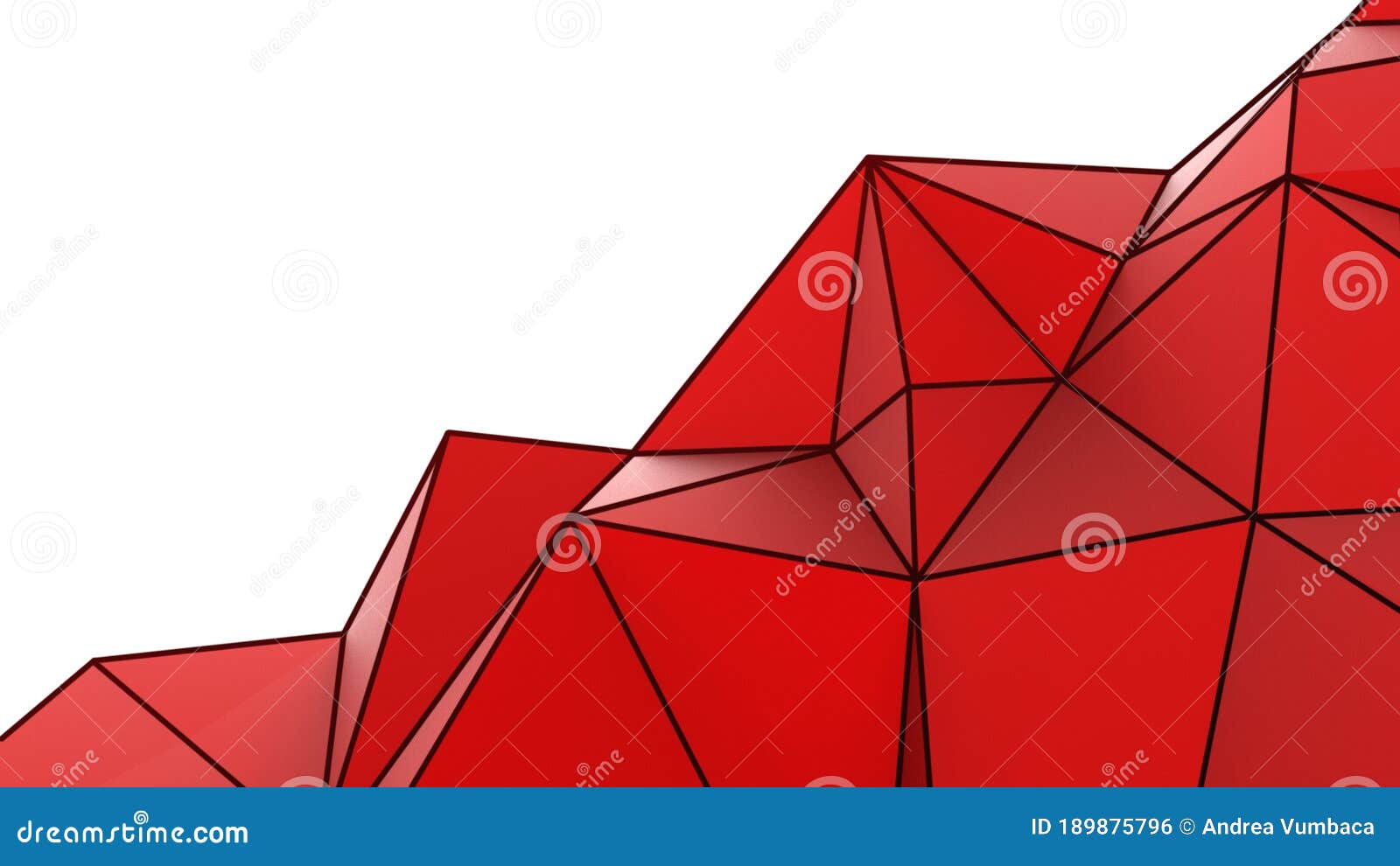 Red Abstract Modern Crystal Background. Polygon, Line, Triangle Pattern ...
