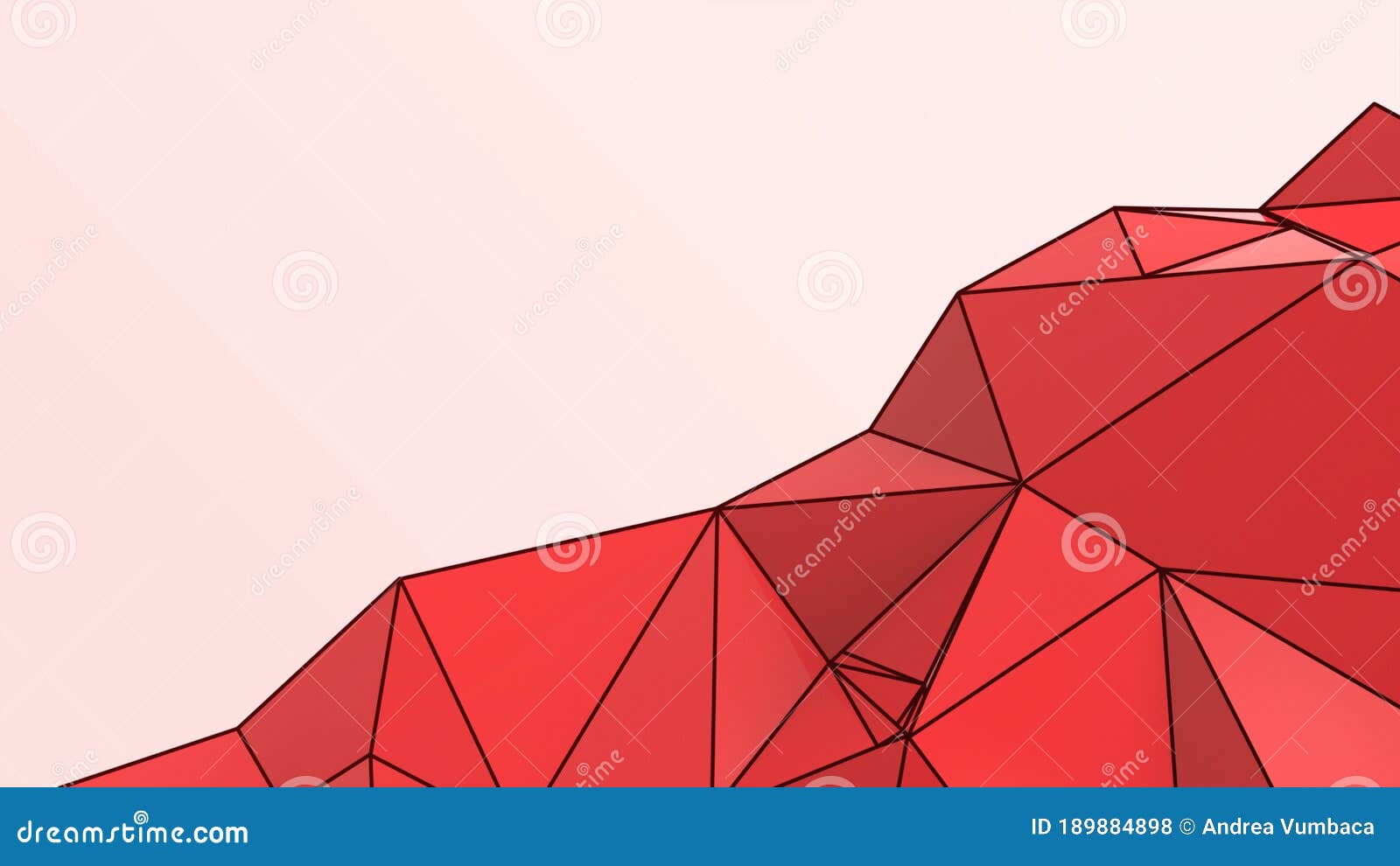 Red Abstract Modern Crystal Background. Polygon, Line, Triangle Pattern ...