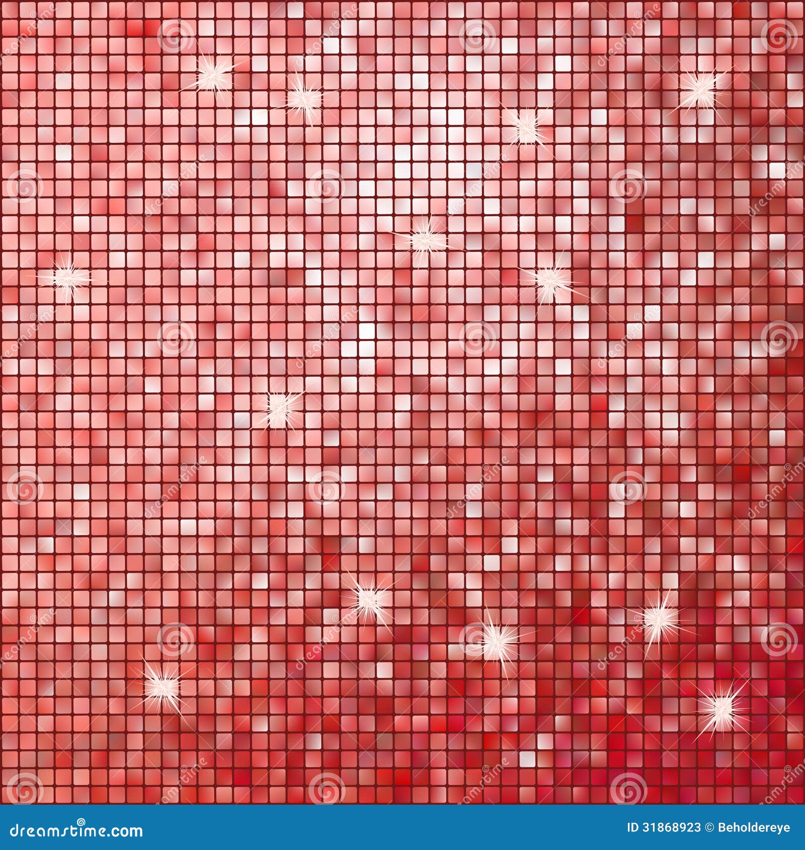 Red Abstract Mosaic Background. EPS 10 Stock Vector - Illustration of ...