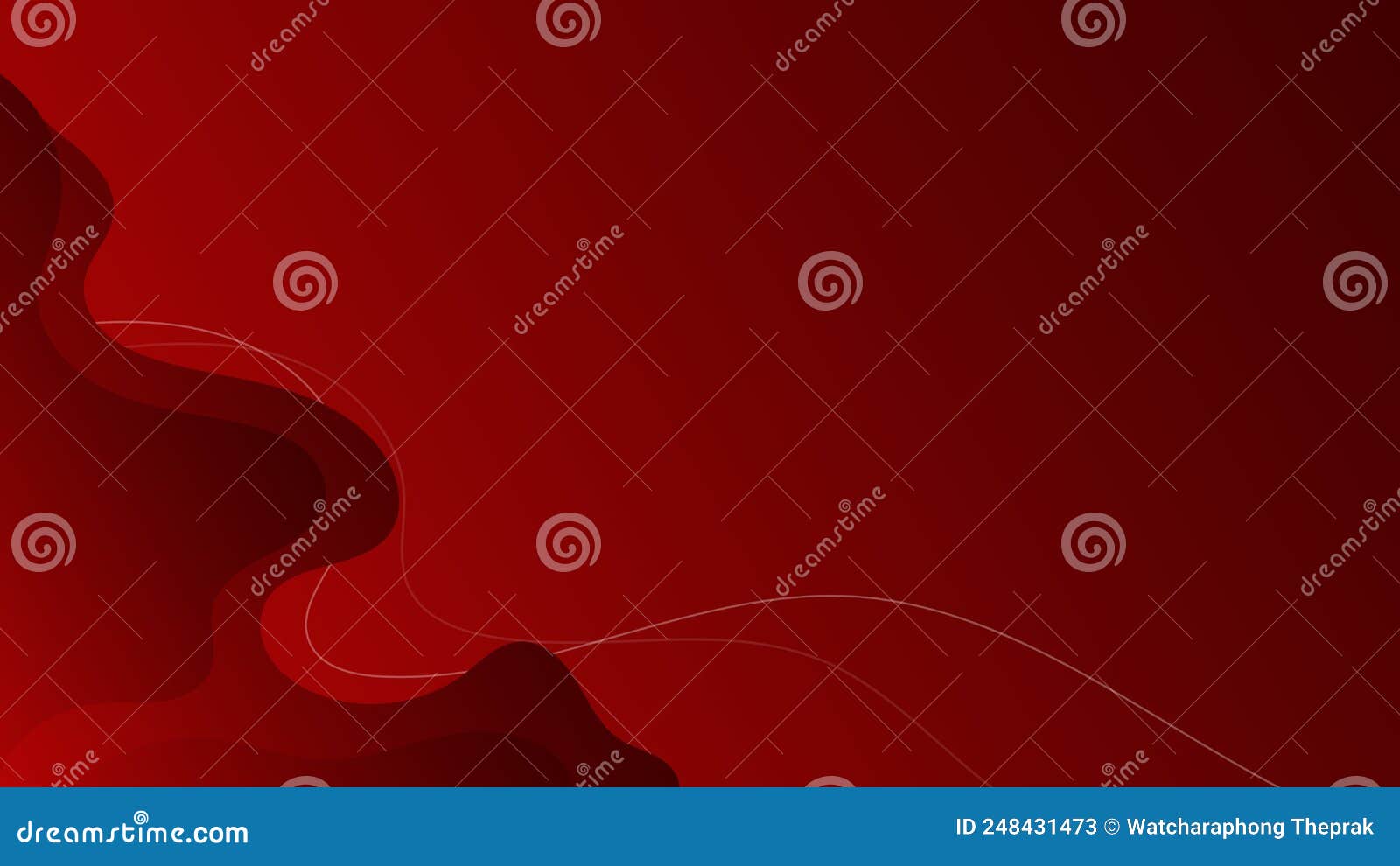 Red Abstract Overlay Curve and Blank Space Elements Background Stock ...