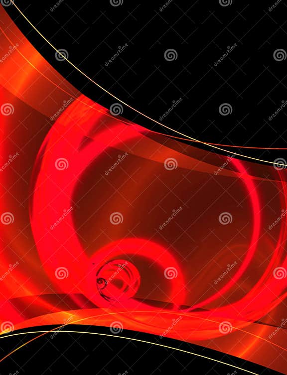 Red Abstract Page Layout stock illustration. Illustration of design ...