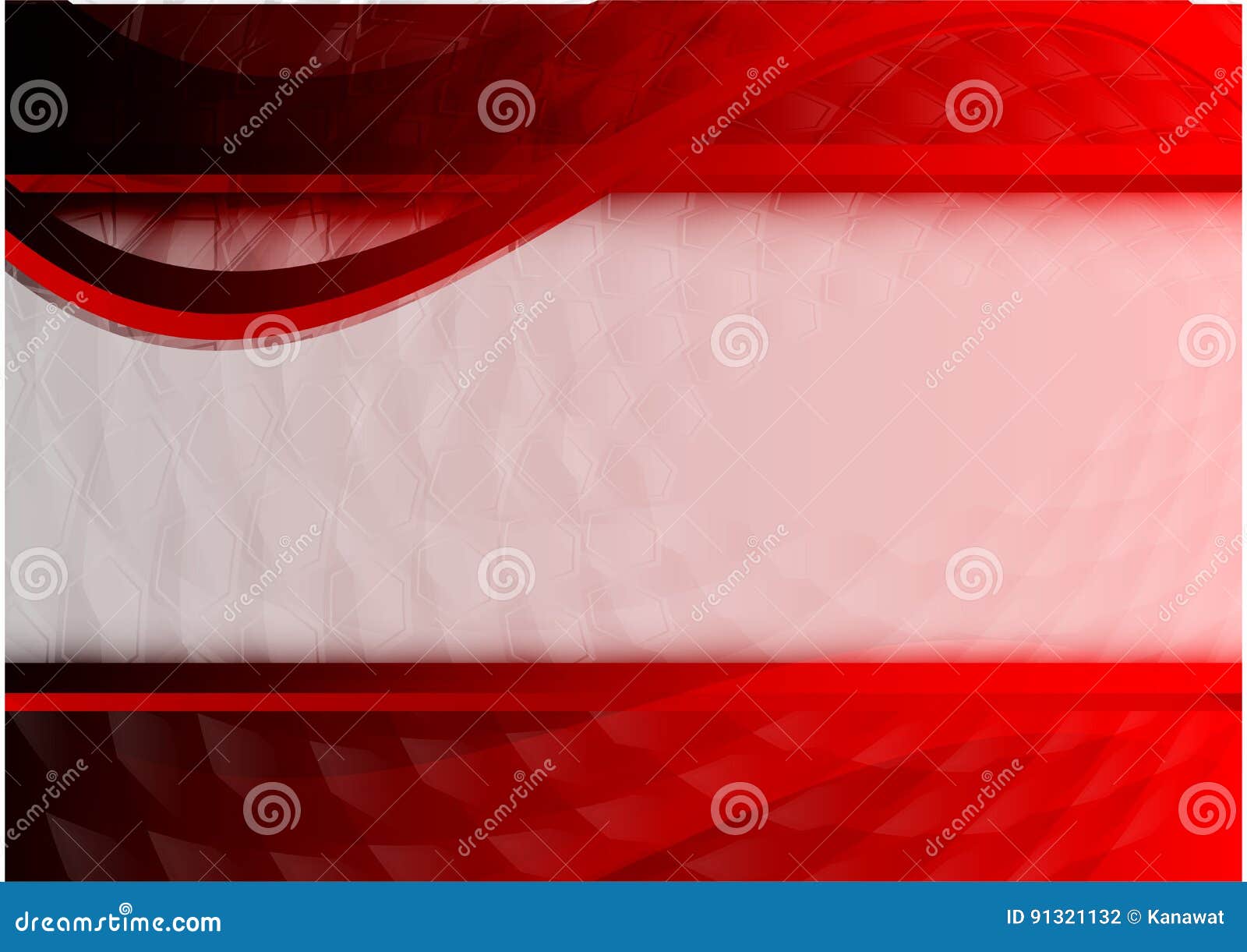 Red Abstract Poly Background with Copy Space Stock Vector ...