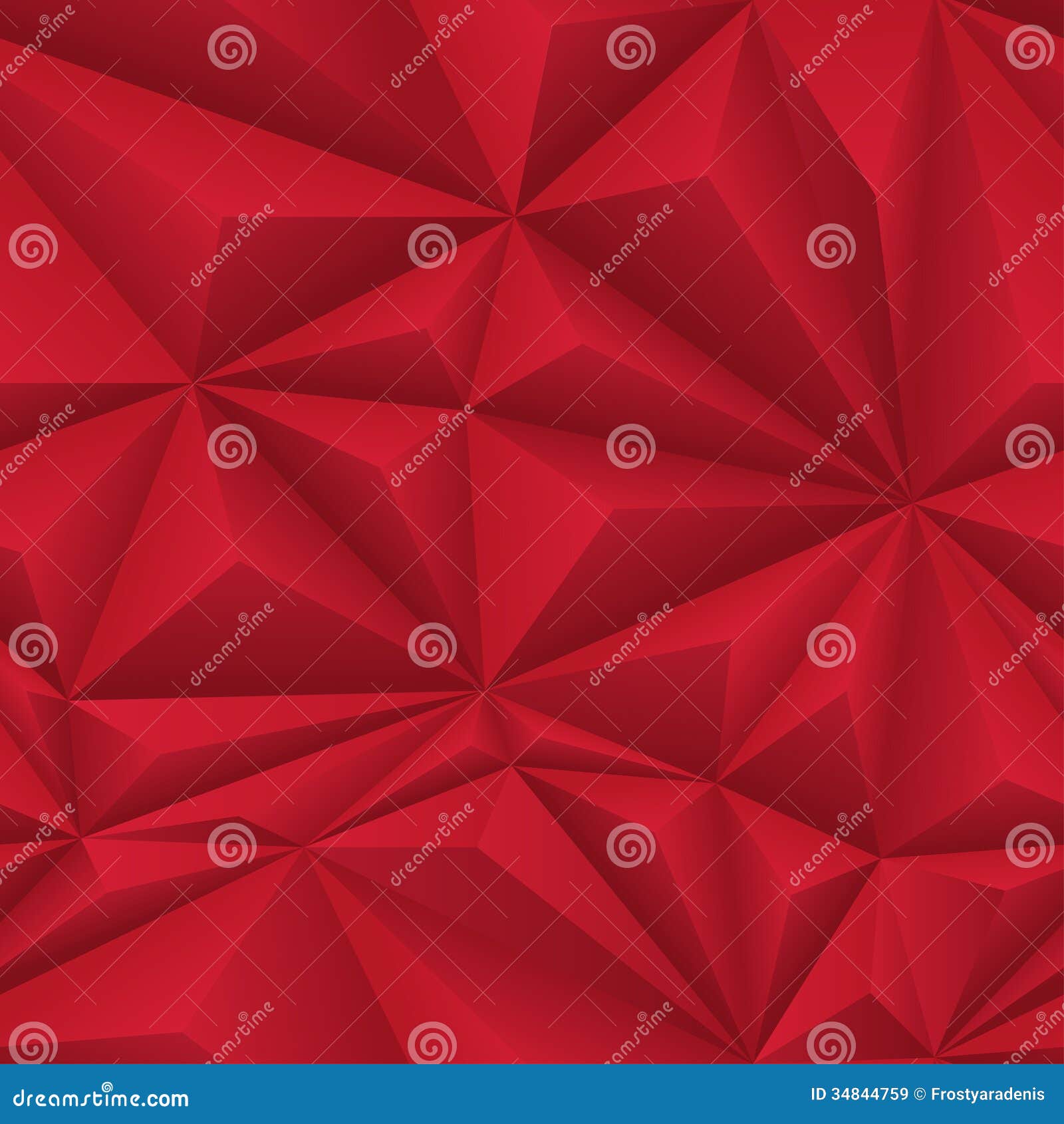 Red Abstract Polygon Background Tile Stock Vector - Illustration of ...