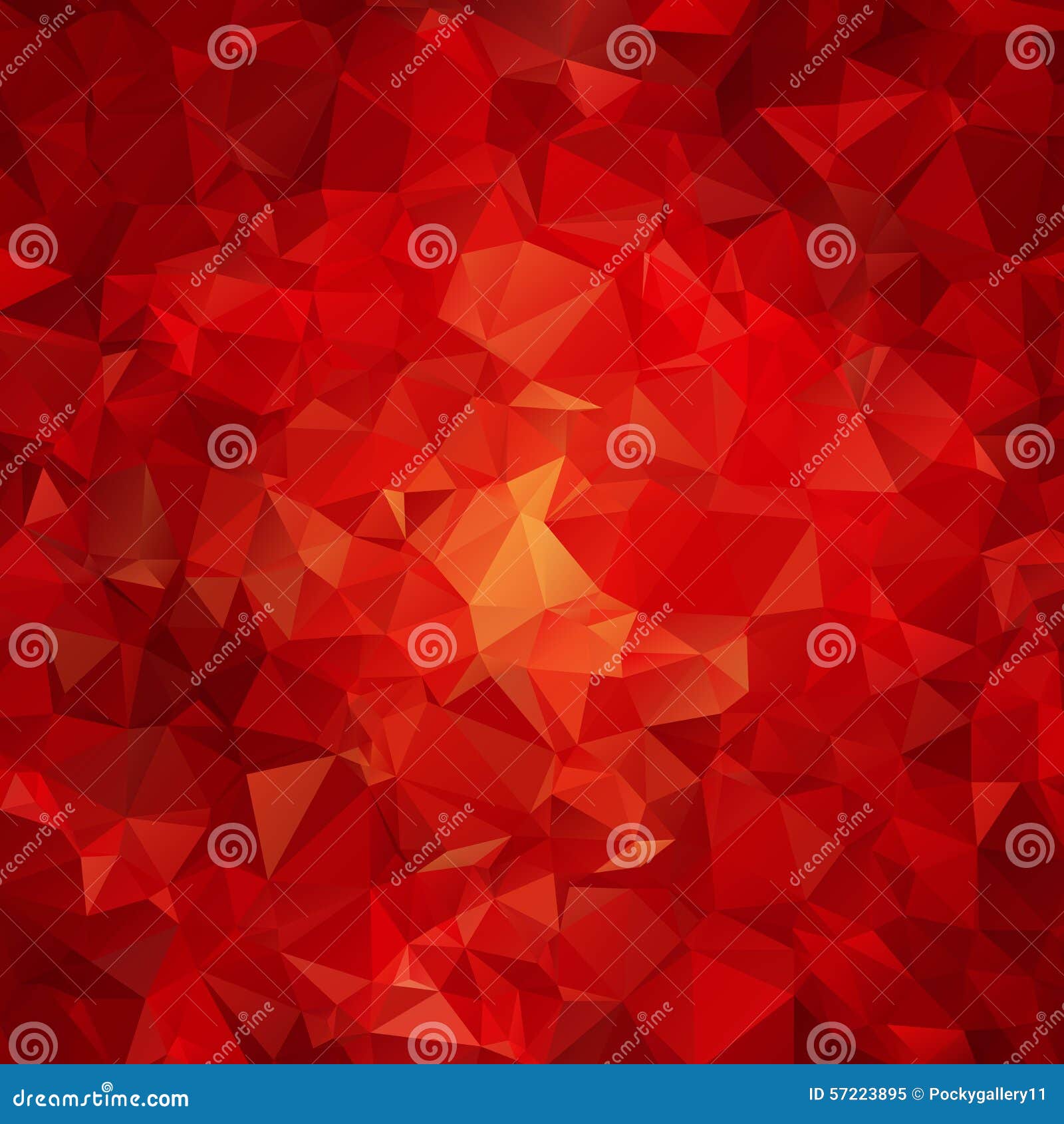 Red Abstract Polygon Pattern Stock Illustration - Illustration of cover ...