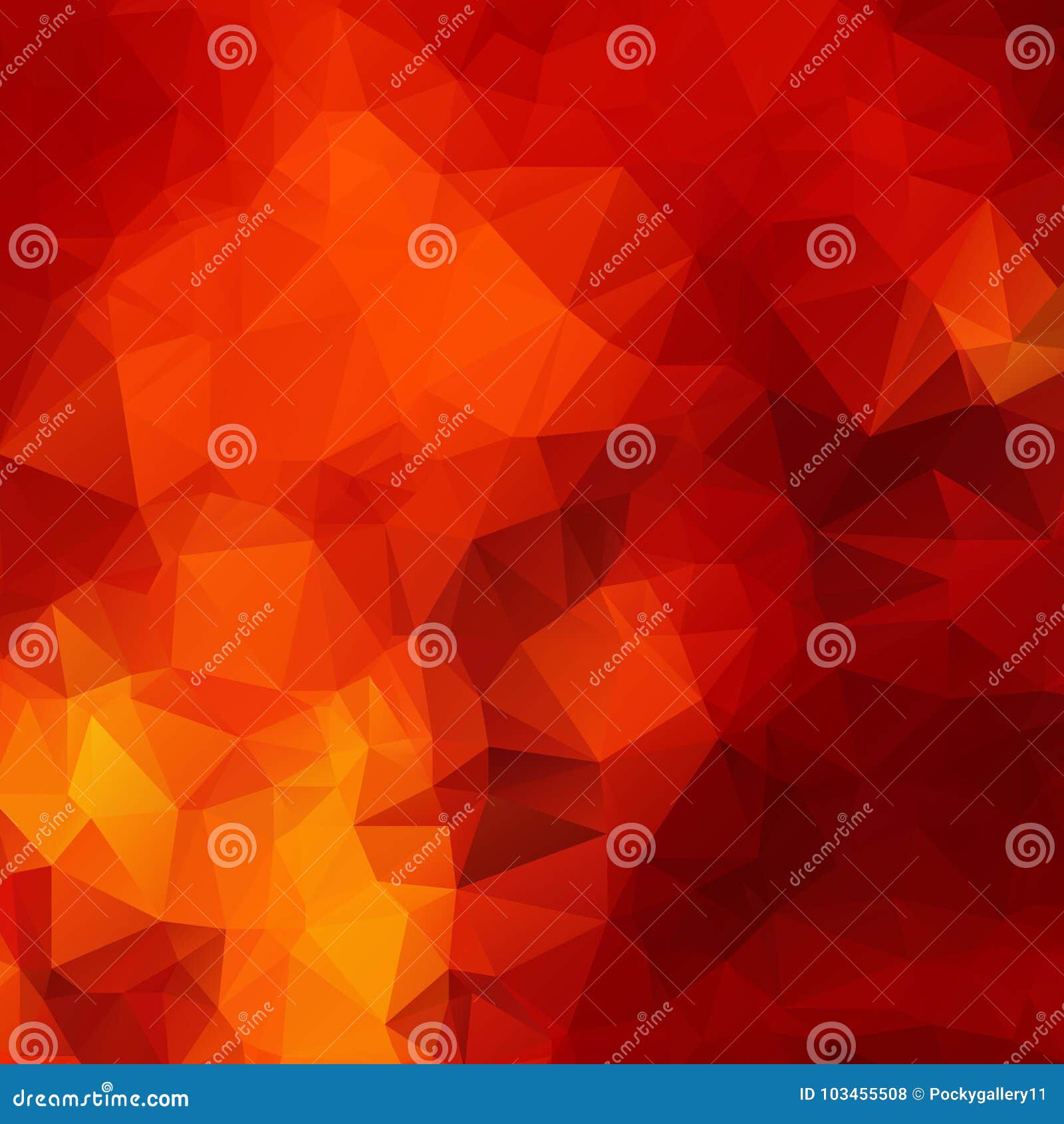 Red Abstract Polygon Texture Stock Illustration - Illustration of ...