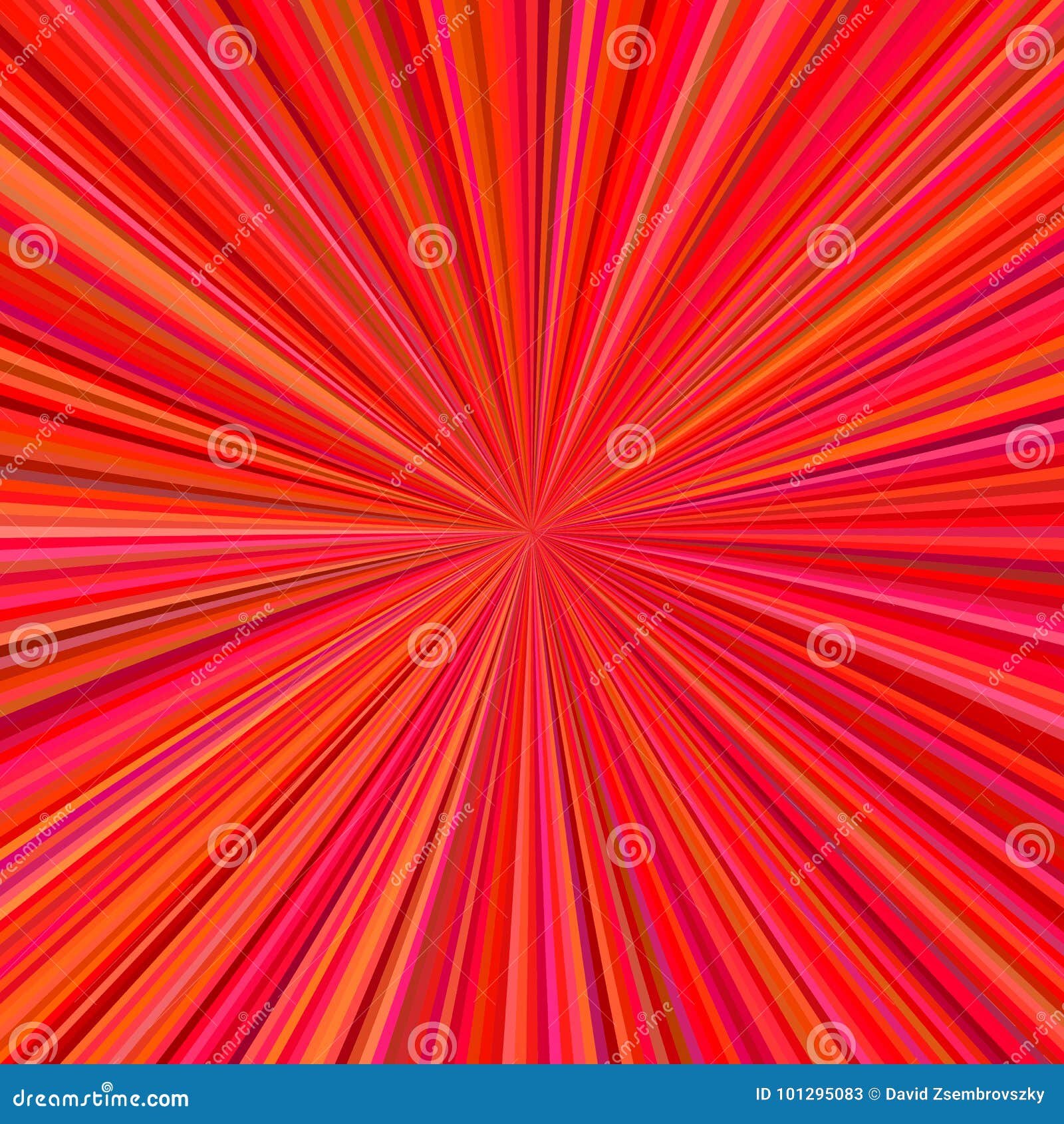 Abstract Radial Stripes Background - Ray Burst Graphic Stock Vector ...