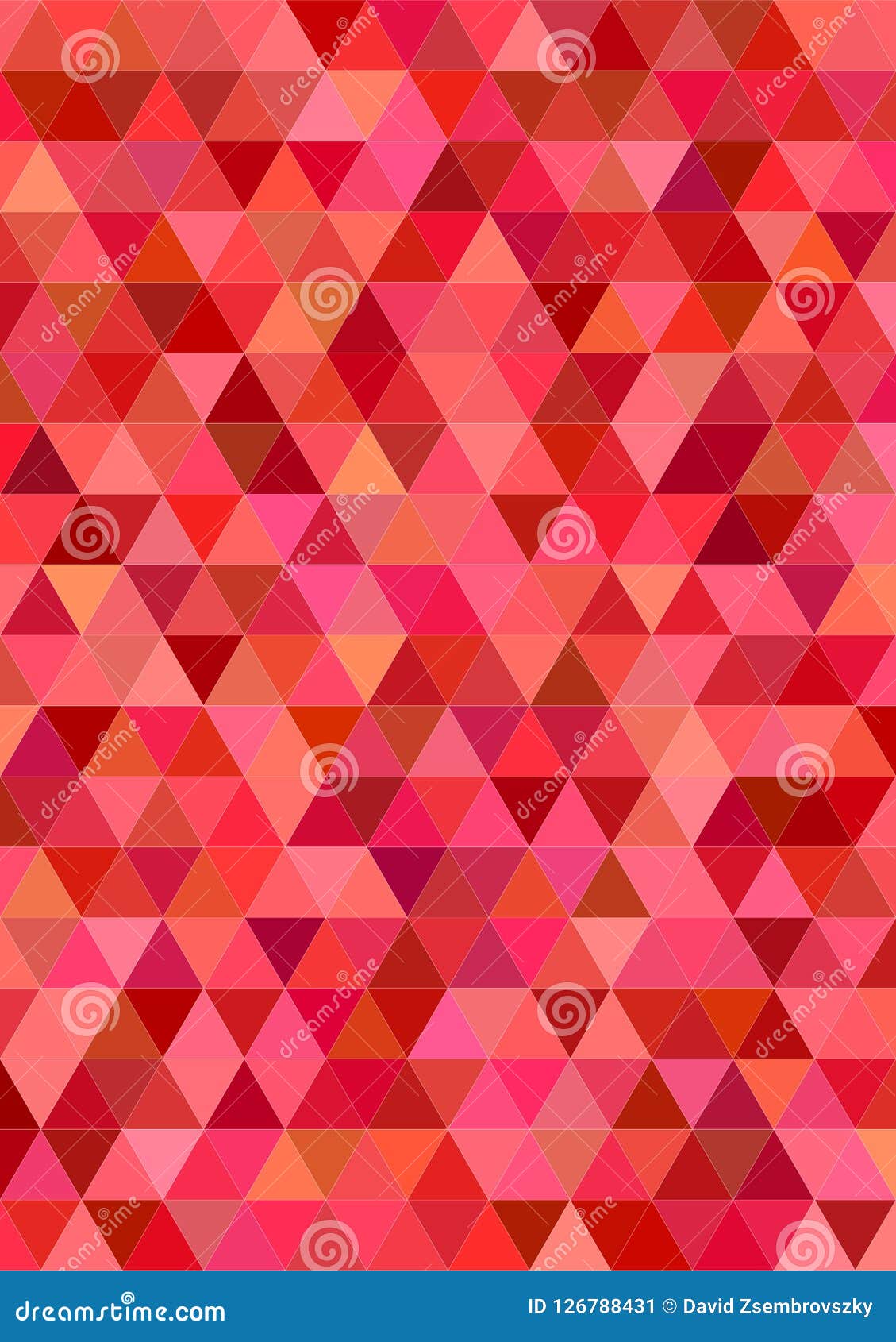 Red Abstract Regular Triangle Tile Design Stock Vector - Illustration ... Red Abstract Regular Triangle Tile Design Stock Vector - Illustration ...