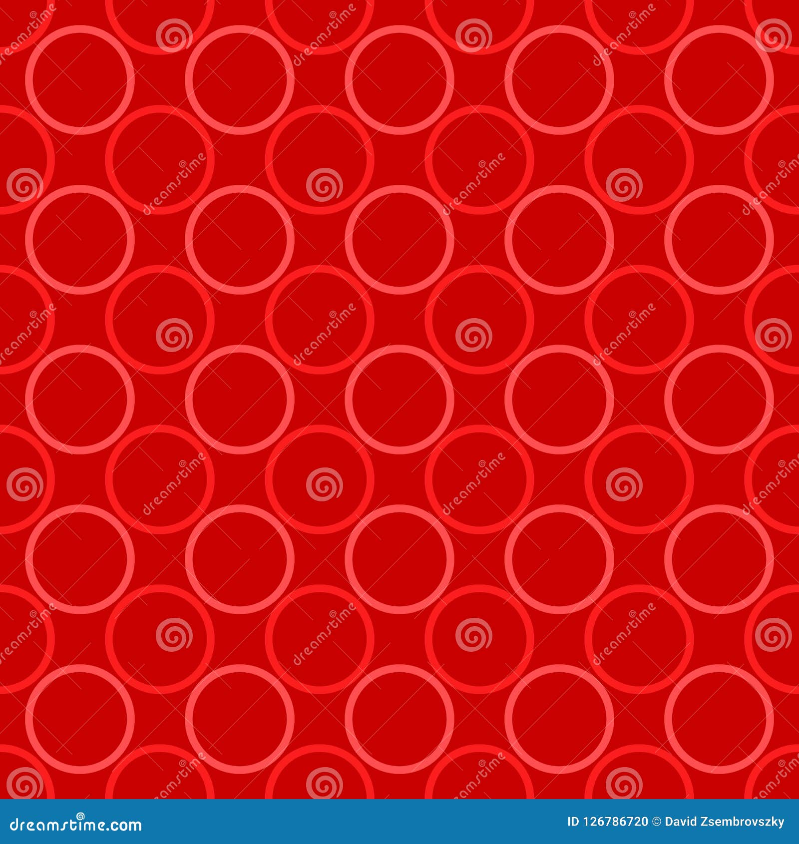 Abstract Repeating Pattern Vector Circle Background Design Stock