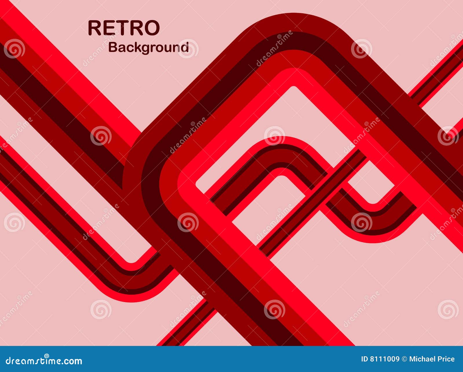 Red Abstract Retro Background Stock Vector - Illustration of creative ...