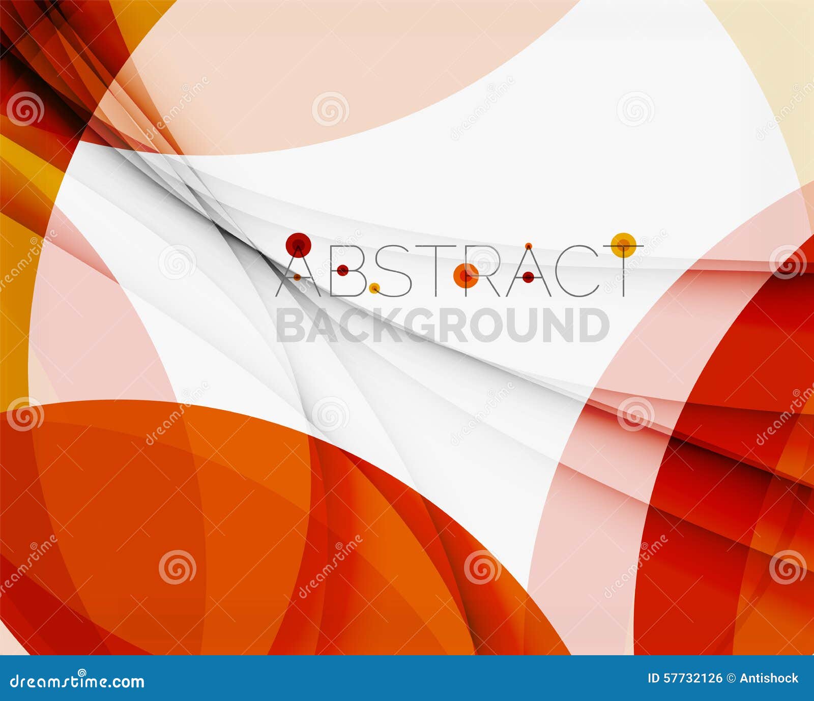 Red Abstract Shapes Background for Your Message Stock Vector ...