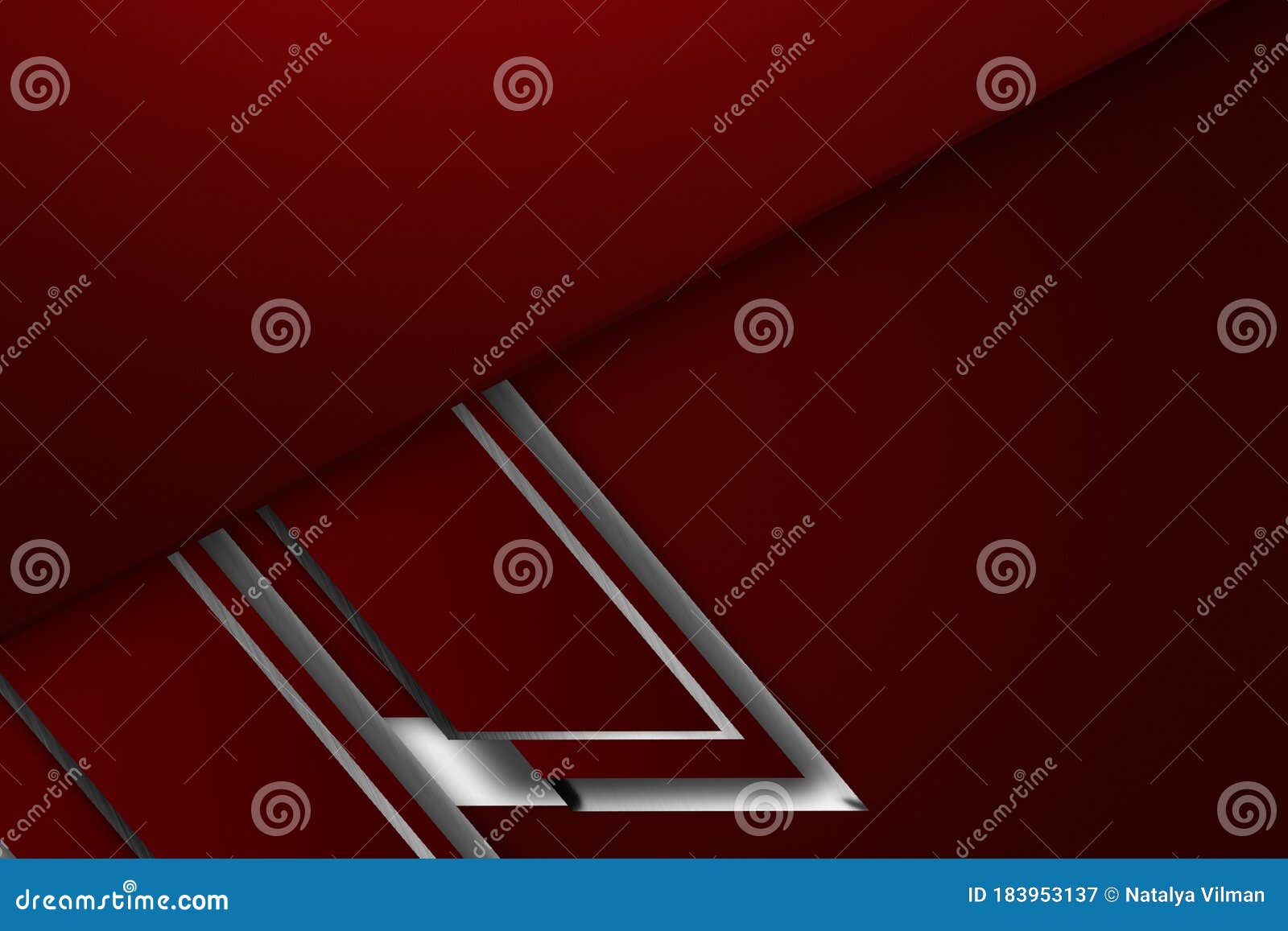 Red Abstract Tech Background . Trendy Geometric Design Stock ...