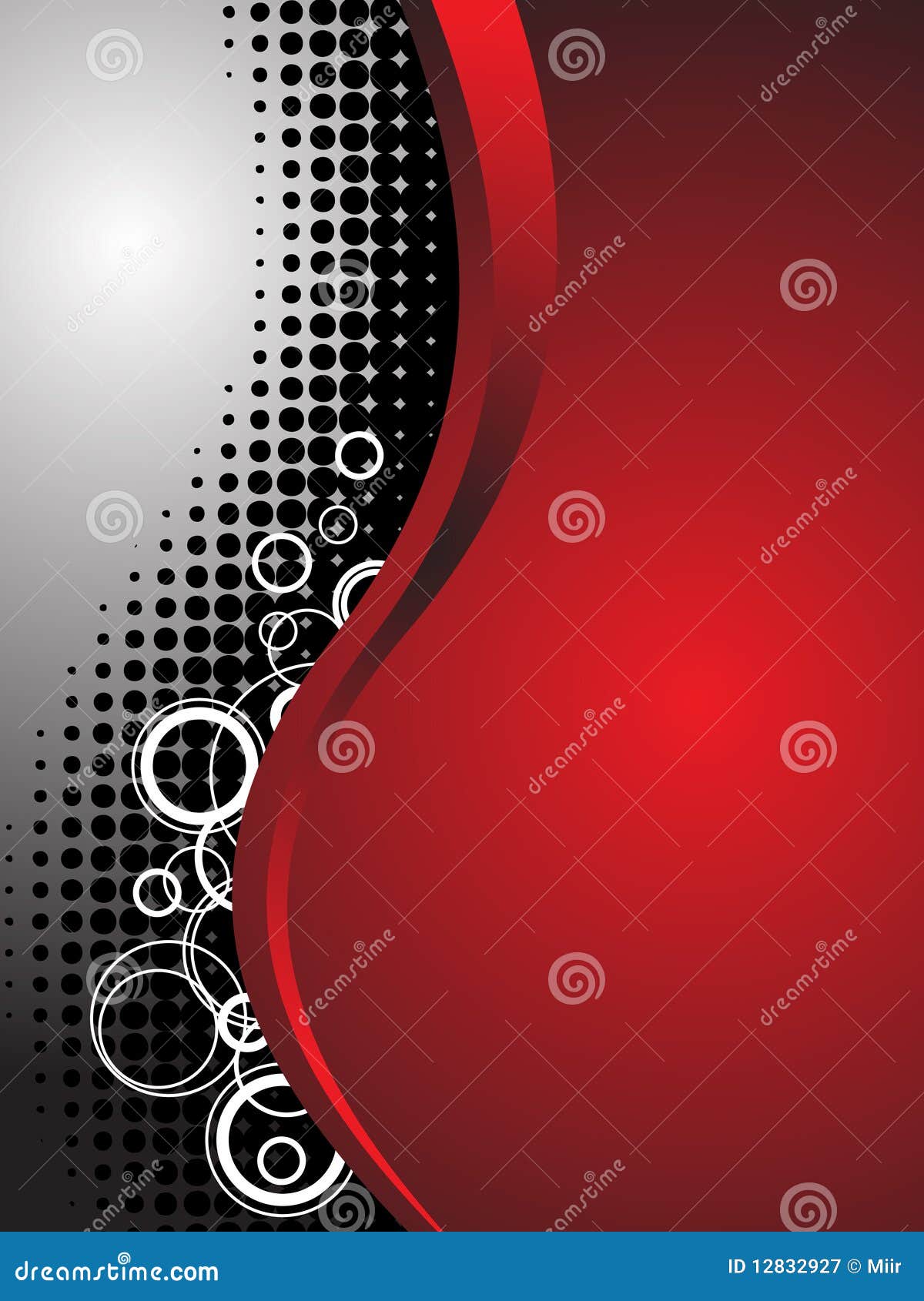 Red Abstract Technology Business Background Stock Vector - Illustration ...