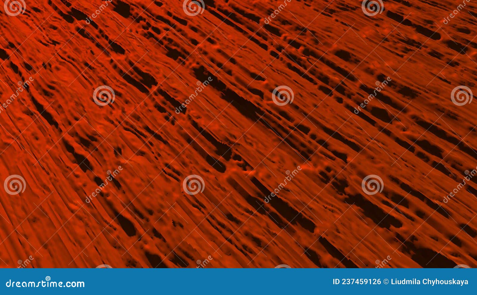 Red Abstraction with Diagonal Irregularities. the Texture of the ...