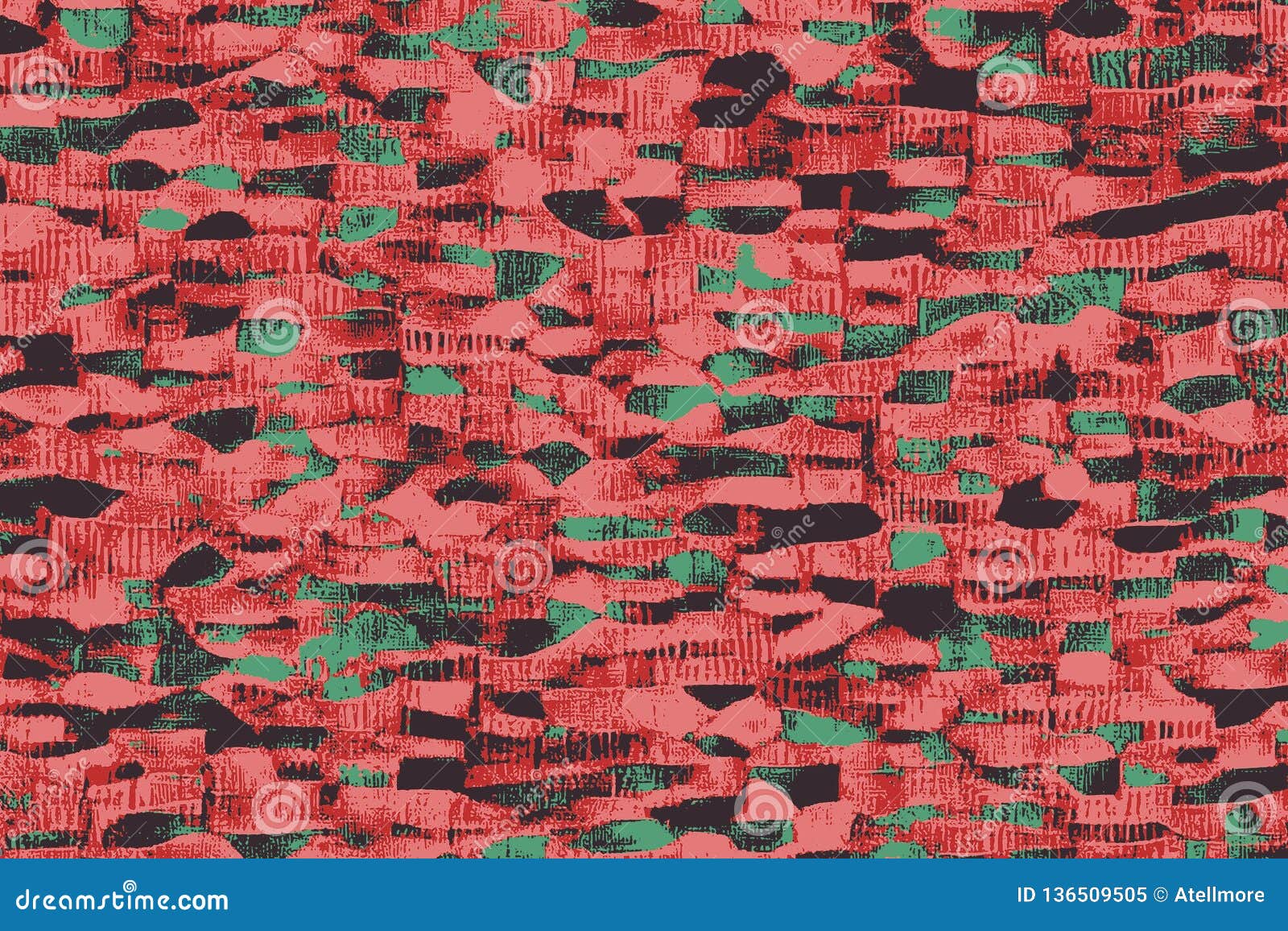 Red African Fabrics with Patterns and Colored Textures Stock ...