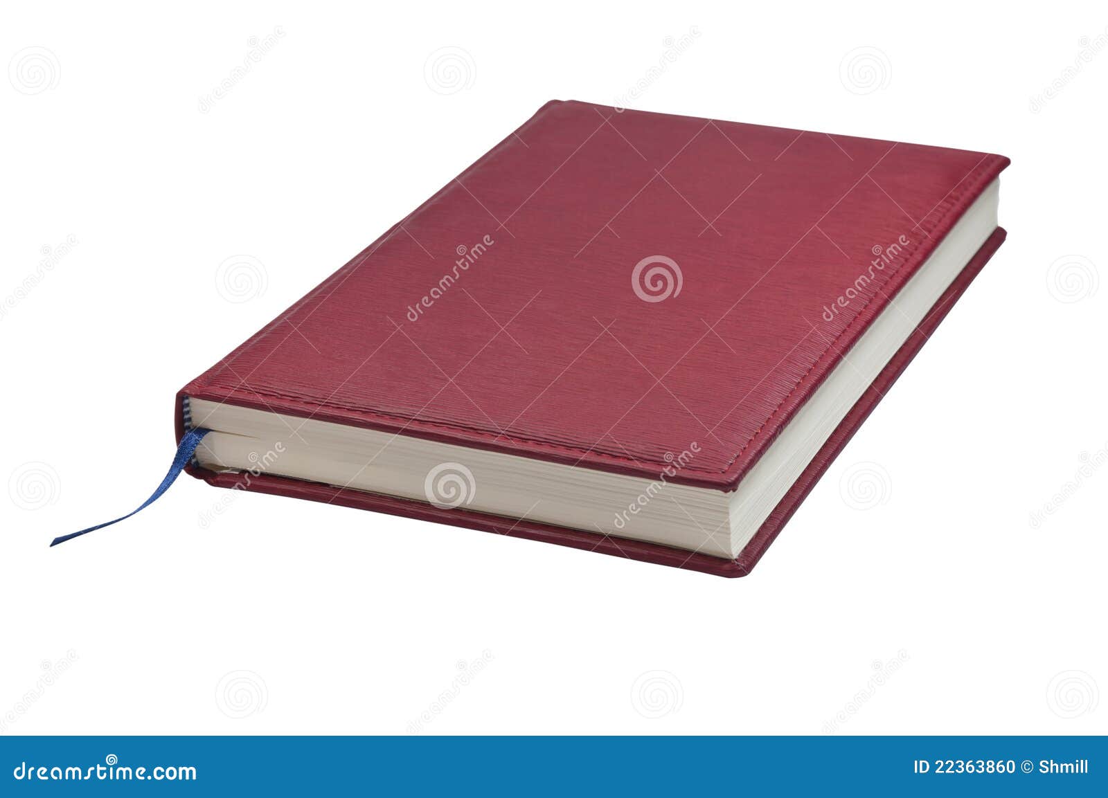 Red agenda. stock photo. Image of isolated, ventures - 22363860