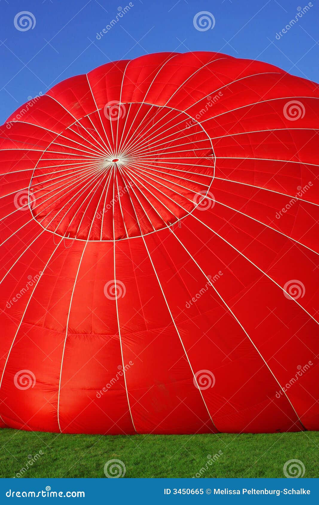 Red Air Balloon Picture. Image: 3450665