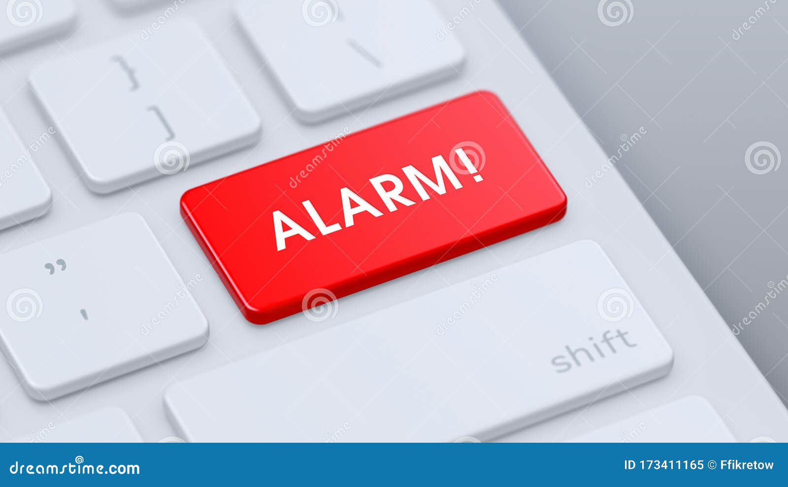 Red Alarm Button Concept Image Stock Illustration - Illustration of ...