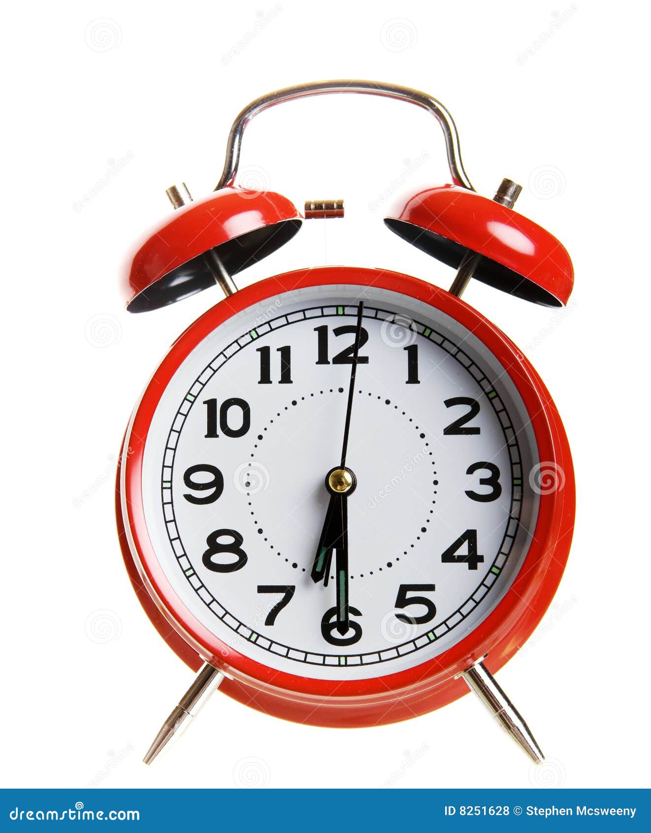 Red alarm clock stock photo. Image of hour, time, business - 8251628