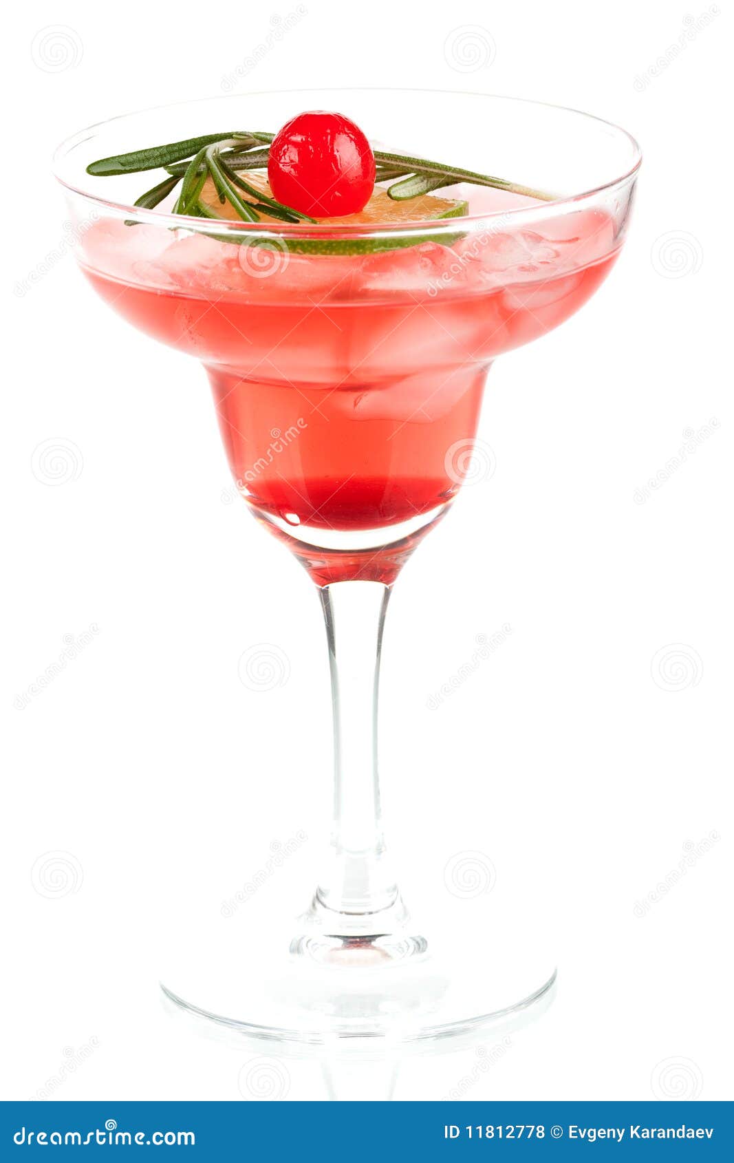 Red alcohol cocktail stock photo. Image of cocktail, rosemary - 11812778