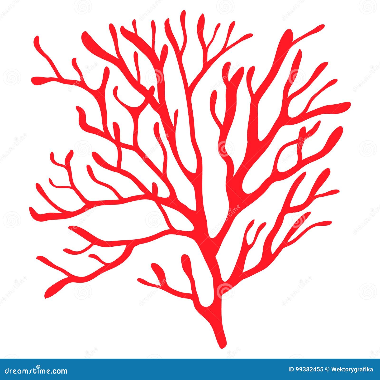Red Algae Silhouette Vector Symbol Icon Design. Beautiful Illustration ...