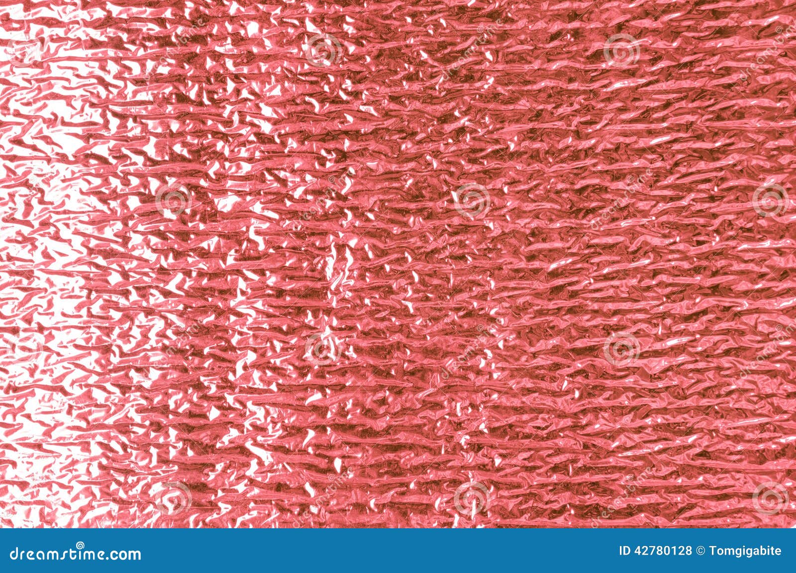 Red aluminum foil texture. stock photo. Image of color - 42780128