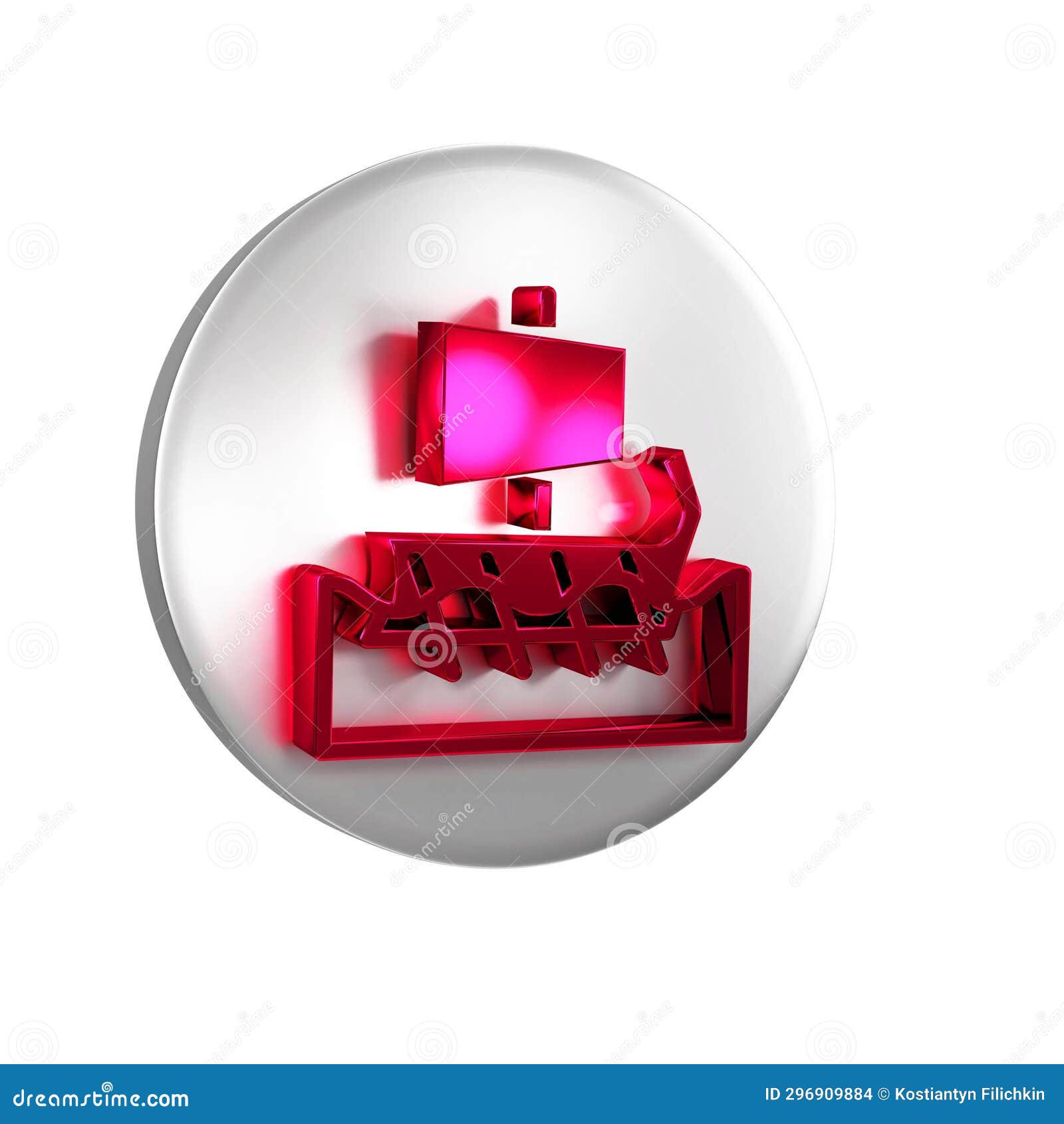 Trireme Icon Vector. Trendy Flat Trireme Icon From Greece Collection ...