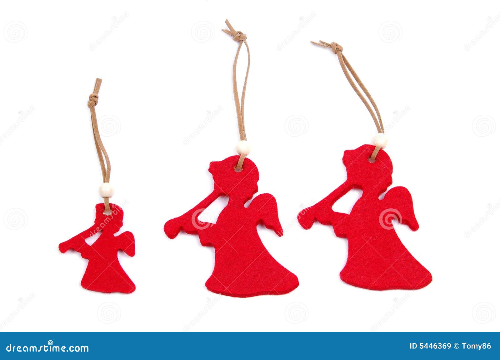 Red angels stock image. Image of hang, christmas, gold - 5446369