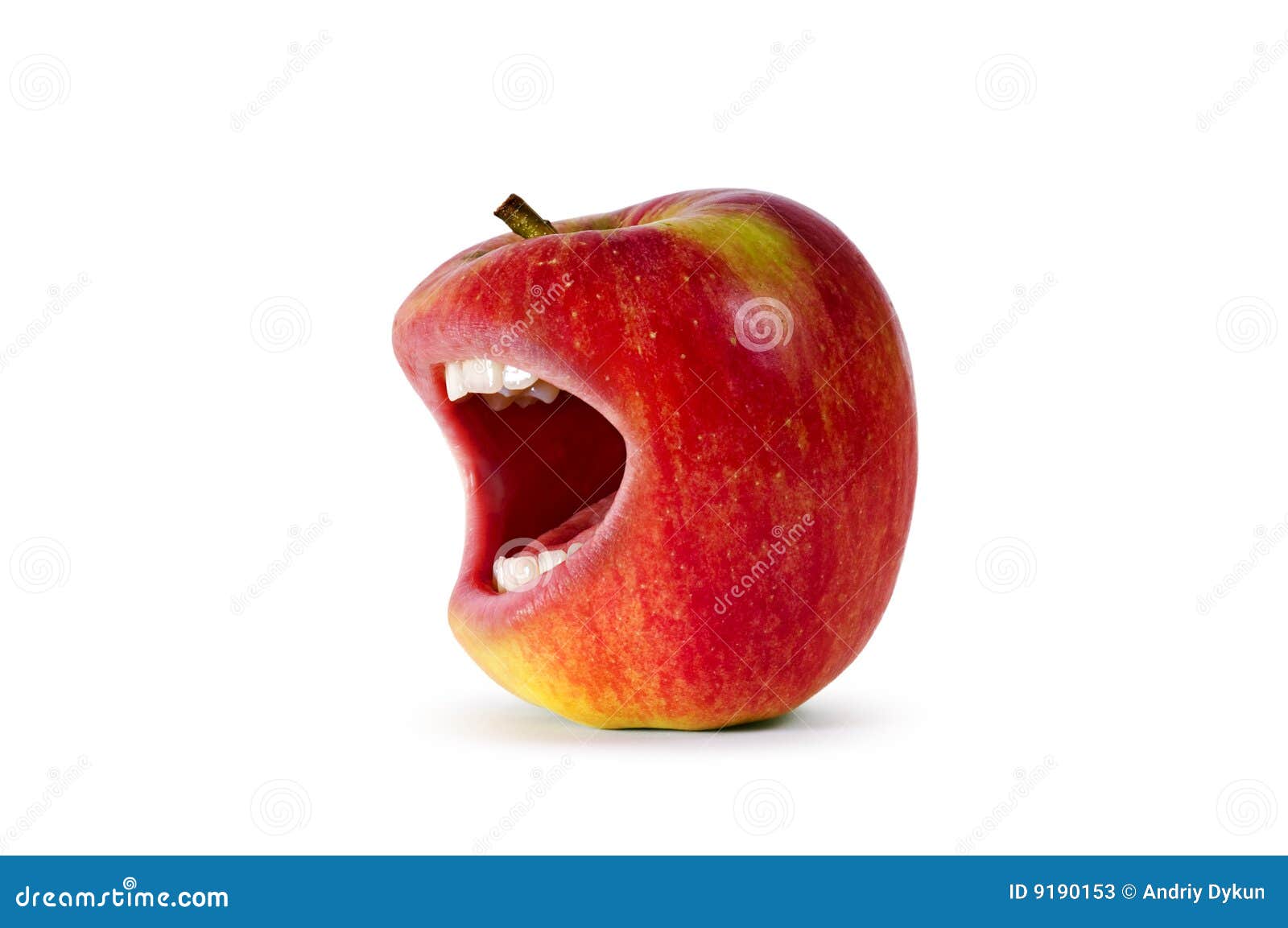 Red angry apple stock image. Image of happiness, natural - 9190153