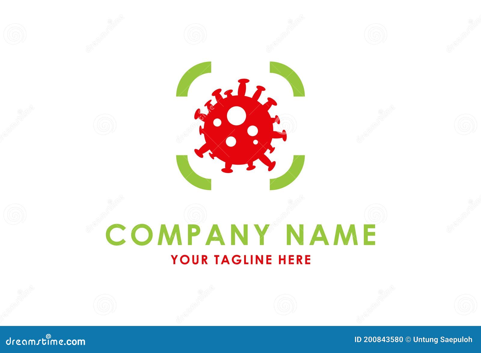 Red App Tech Virus Location Logo Design Stock Vector - Illustration of ...