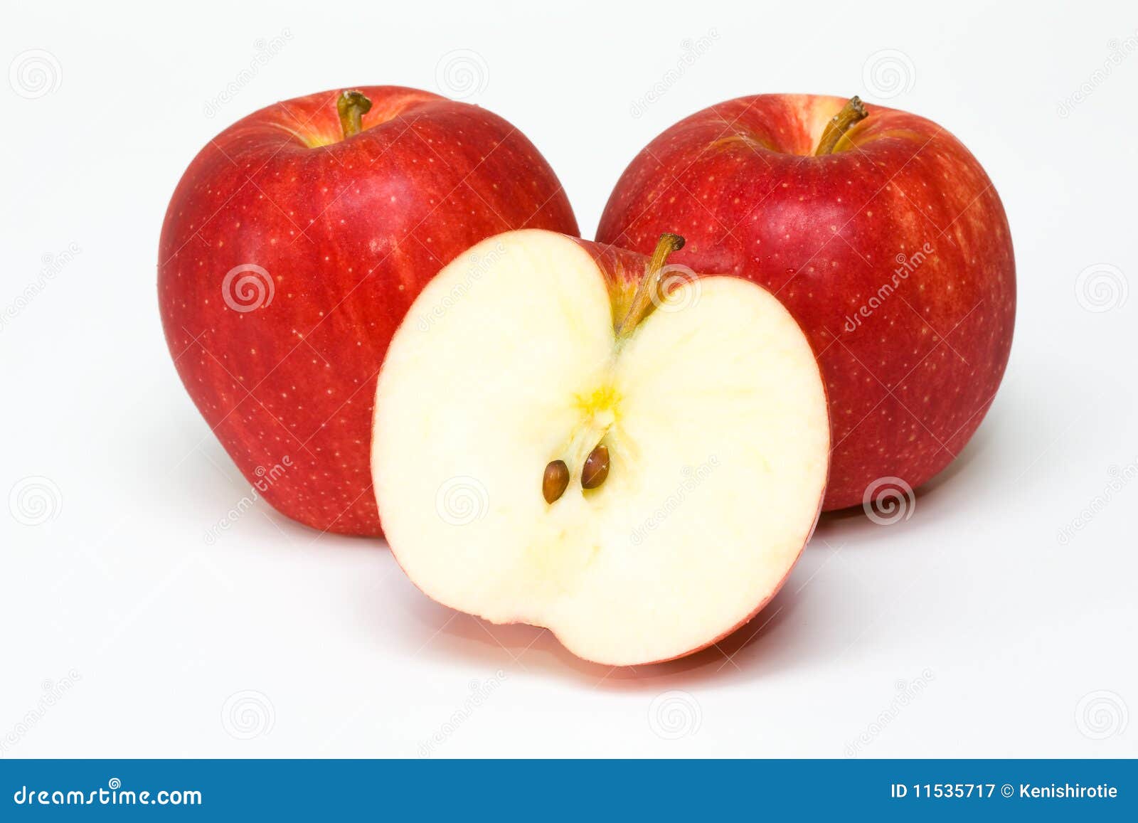 Red apple stock image. Image of freshness, stem, slice - 11535717
