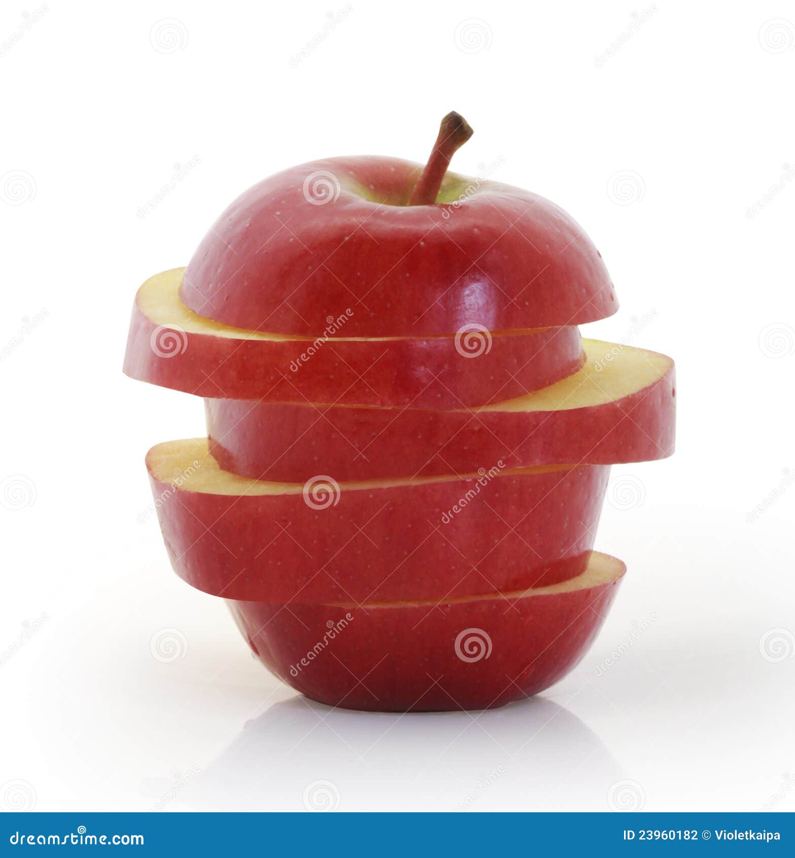 Red apple stock photo. Image of food, freshness, round - 23960182